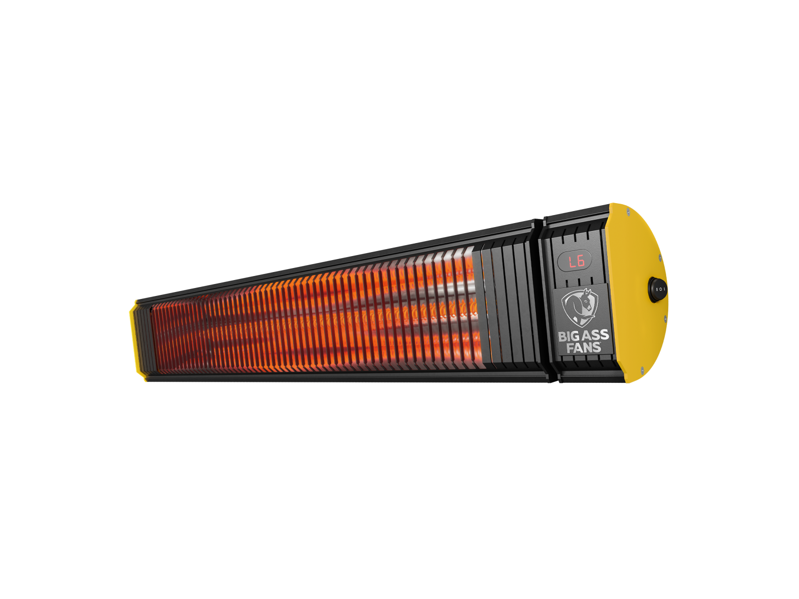 Big Ass Fans 20472 -BTU 5000 -W Wall-mount Black/Yellow Aluminum ...