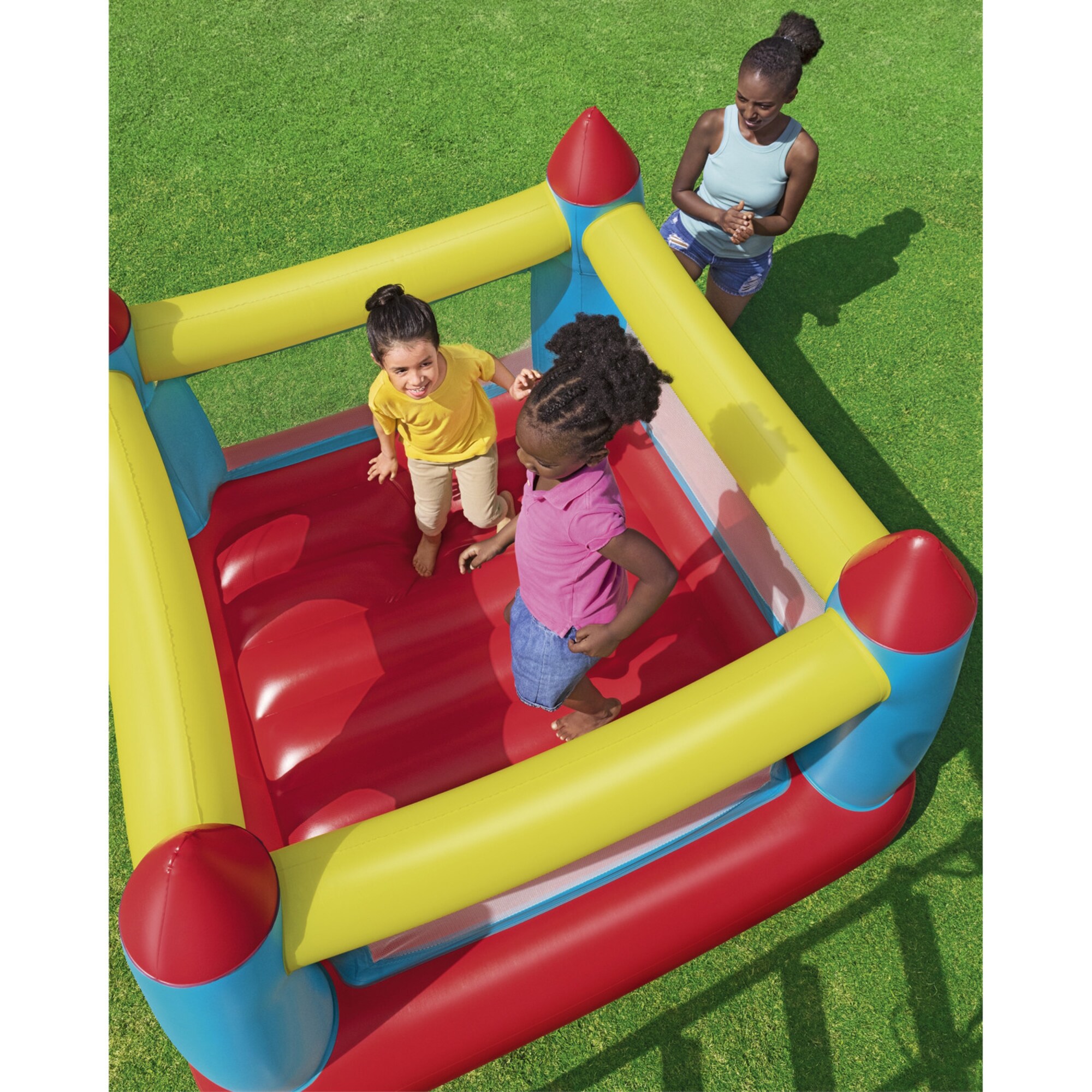 Bestway 68-in PVC Bounce House in the Bounce Houses department at Lowes.com