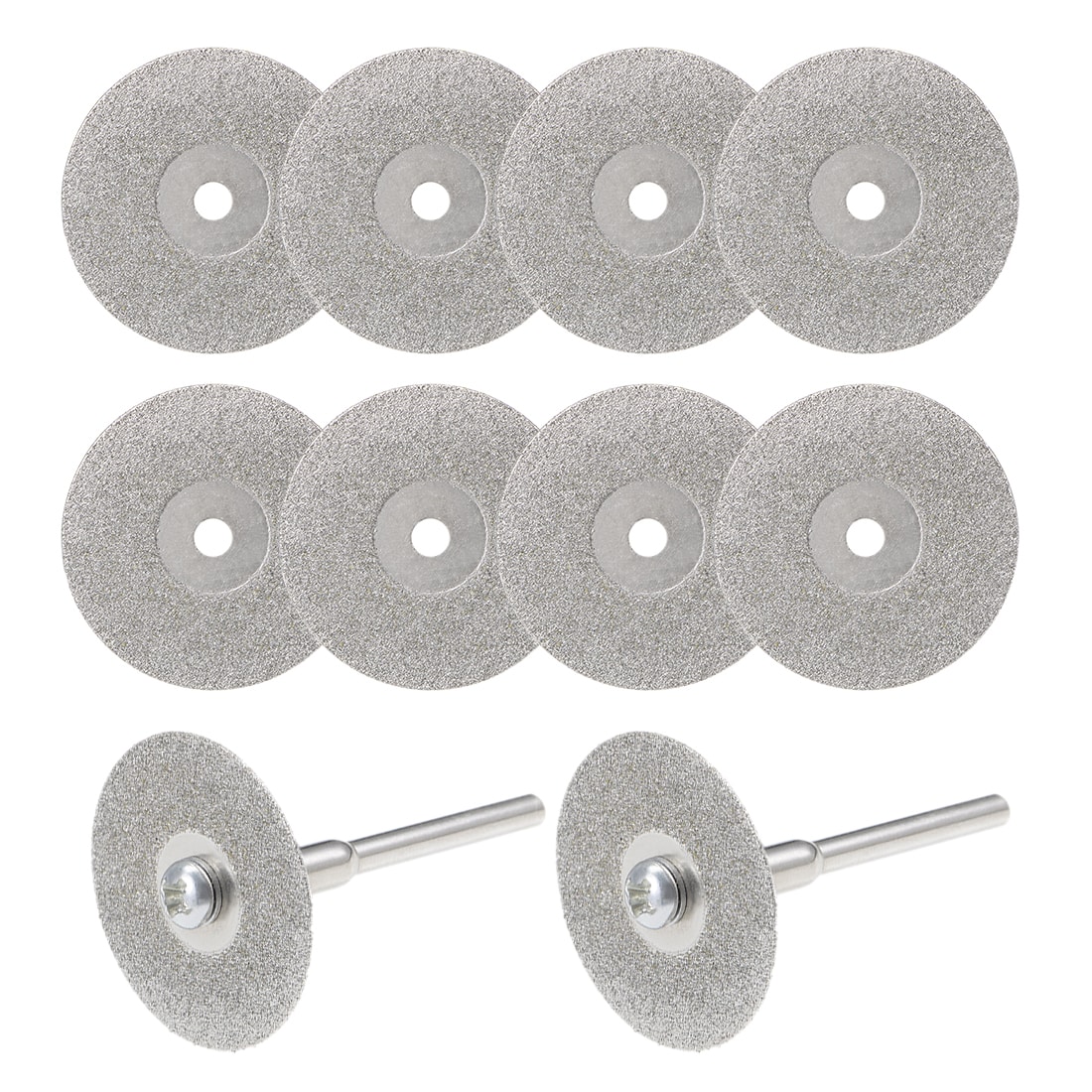 Unique Bargains 10pcs 25mm Diamond Cutting Wheels Cut Off Wheel with ...