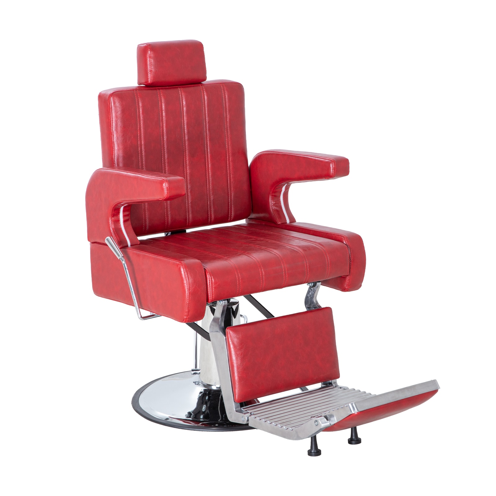 EarlGrove Set of Salon Chair Red Salon Chair Contemporary Swivel ...