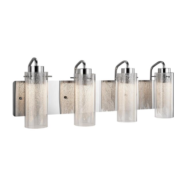 elan Krysalis 4-Light Chrome LED Modern/Contemporary Vanity Light at ... elan Krysalis 4-Light Chrome LED Modern/Contemporary Vanity Light at ...