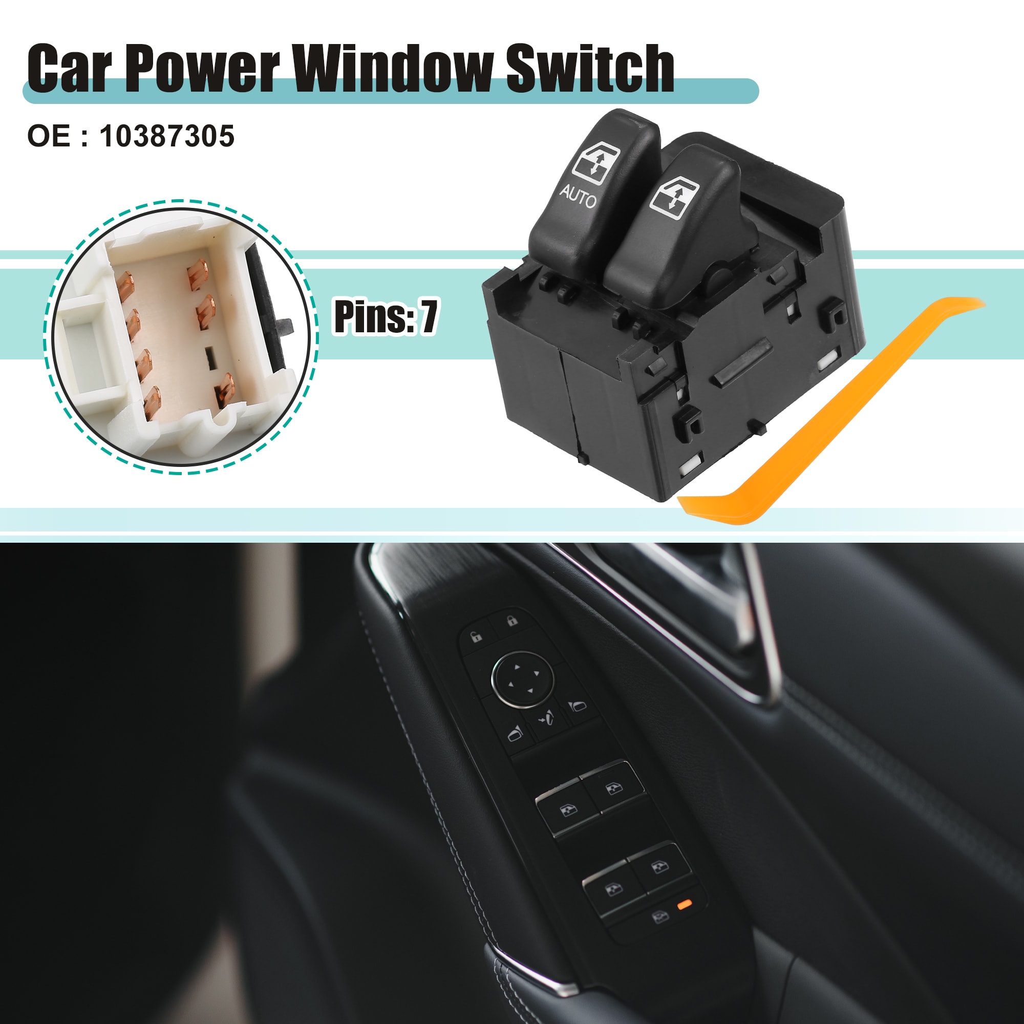 Unique Bargains Power Window Switch Window Control Switch Fit for ...