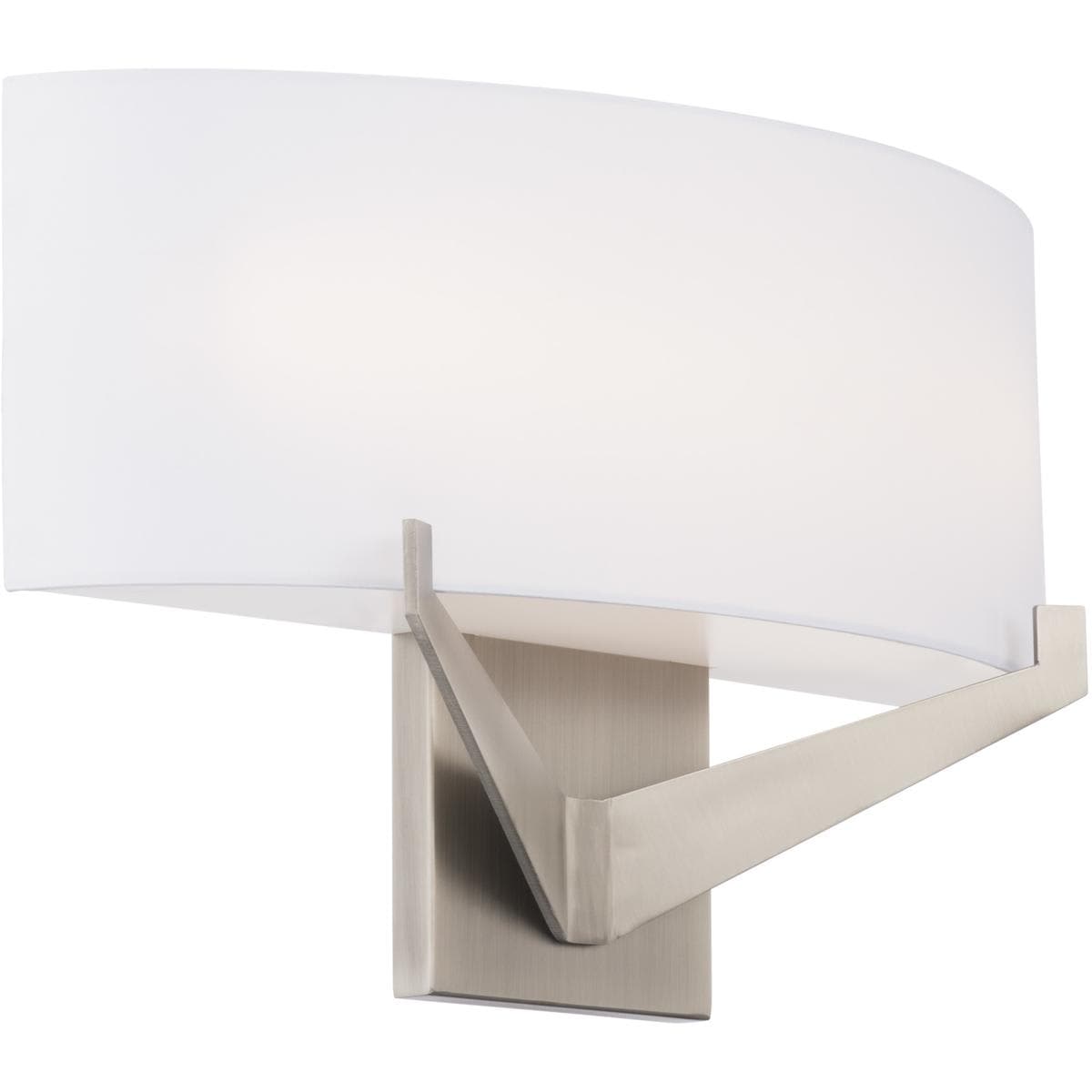 WAC Lighting WS-47116-30-BN Fitzgerald Wall Sconce Brushed Nickel in ...