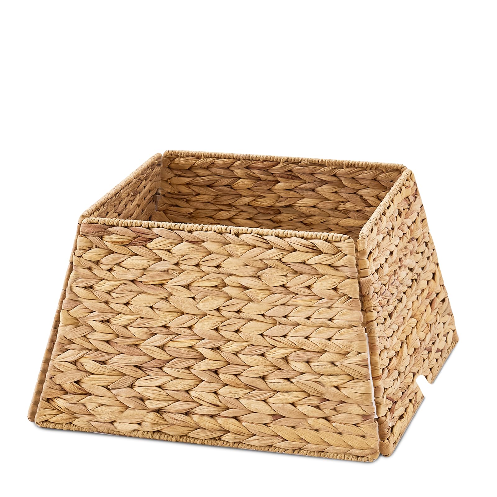 Upsimples Hand Woven Natural Water Hyacinth Christmas Tree Collar Cord ...