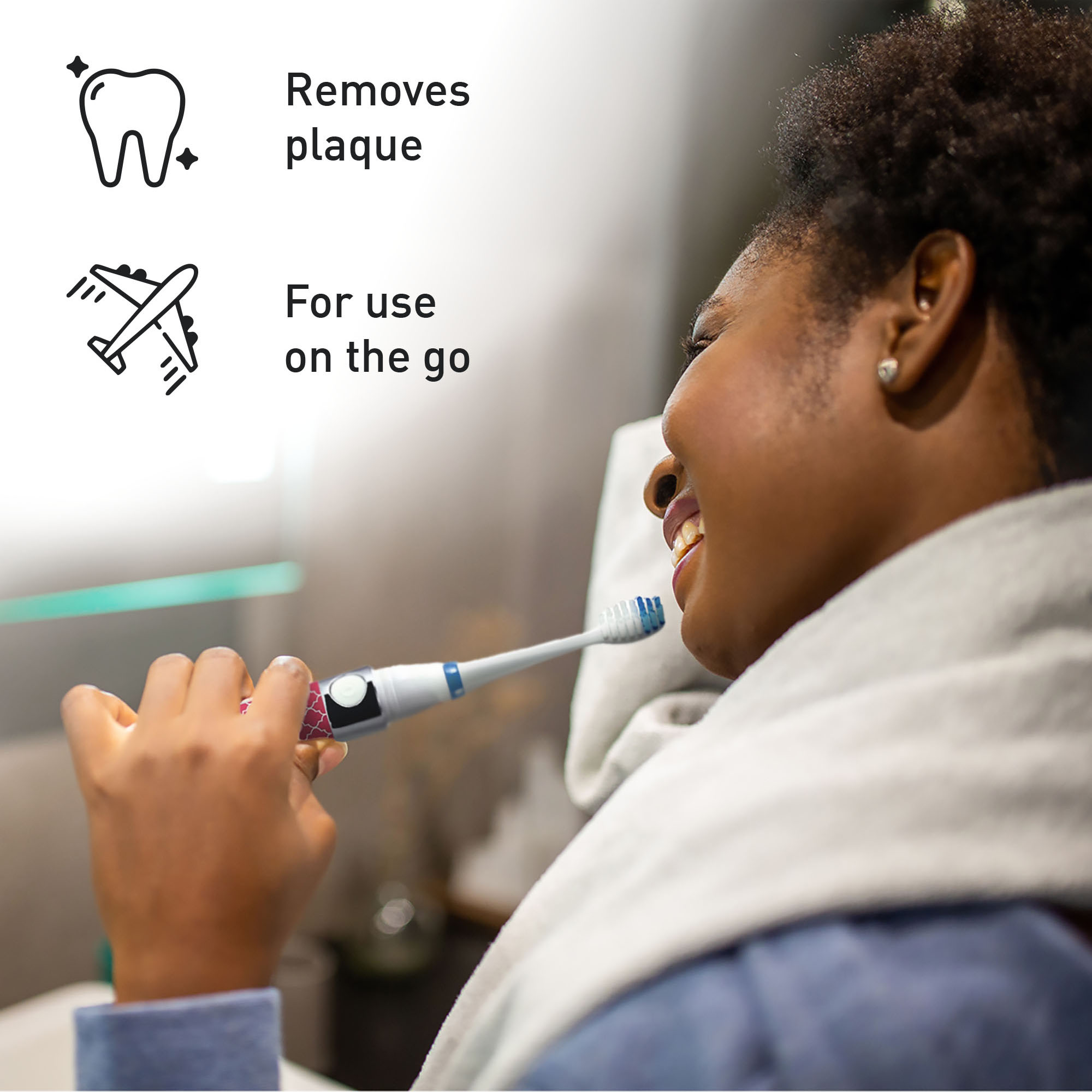 Pursonic Portable Electric Toothbrush in the Oral Care department at ...