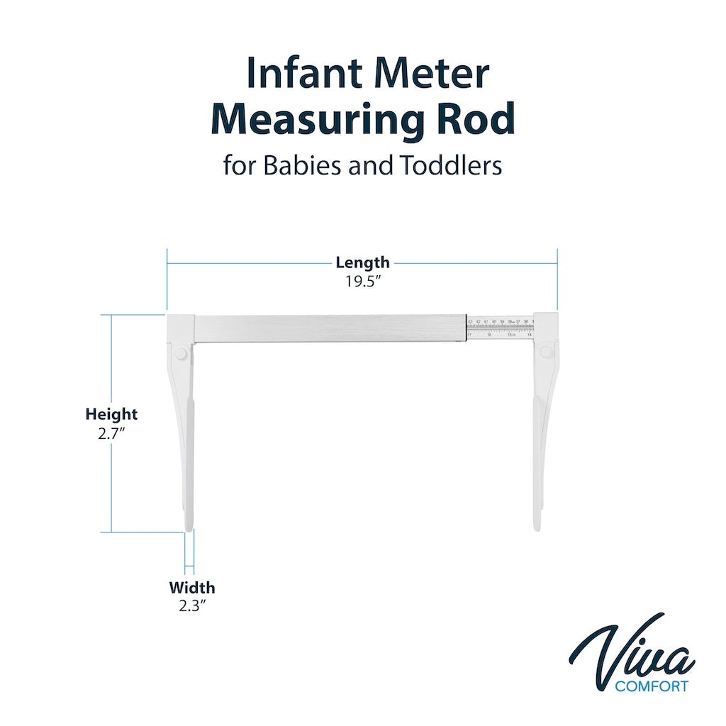 Viva Comfort Aluminum Portable Pediatric Infant Meter Measuring Rod for ...