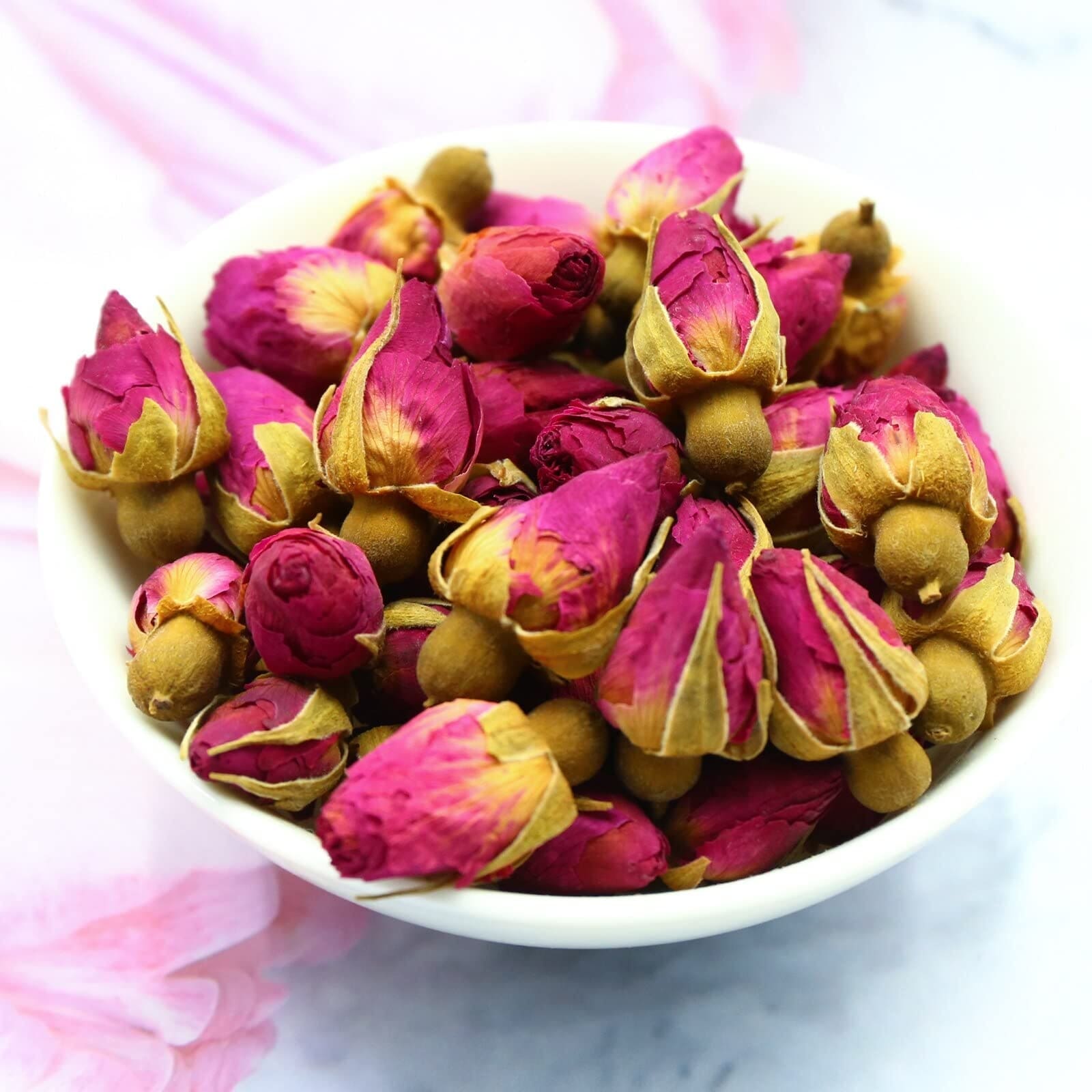 ITOPFOX 100 Percent Pure Natural Dried Rose Buds 4oz Premium Food Grade ...