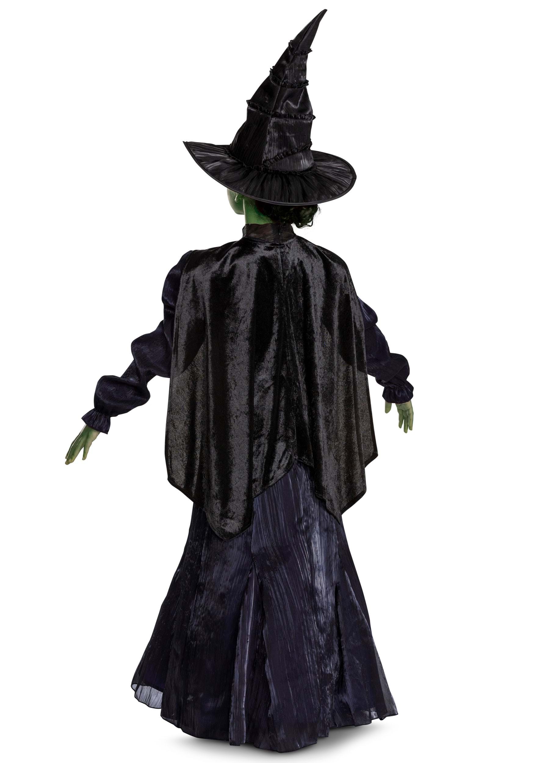 Disguise Prestige Wicked Girl's Elphaba Costume Wicked Costumes Size 7/ ...