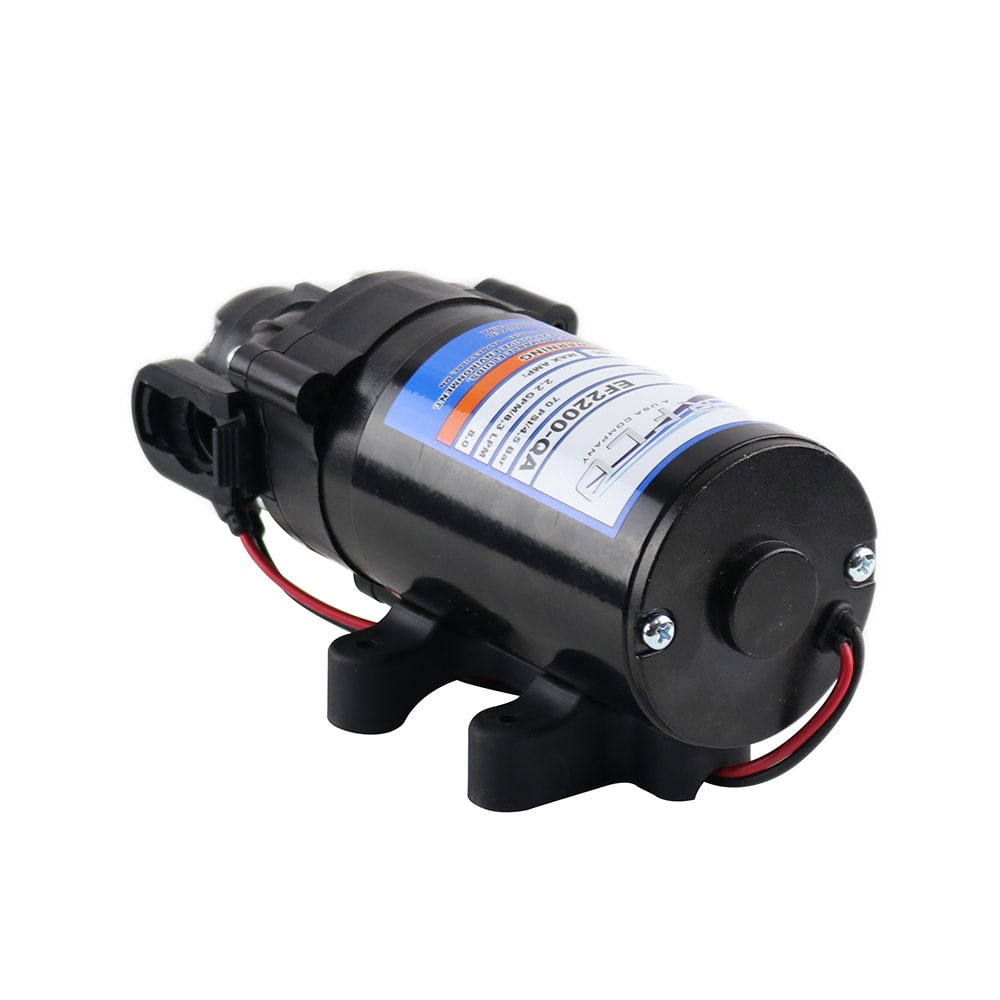 Everflo 12V 2.2GPM Diaphragm Sprayer Pump - 70 PSI Max with 3/4 in. QA ...