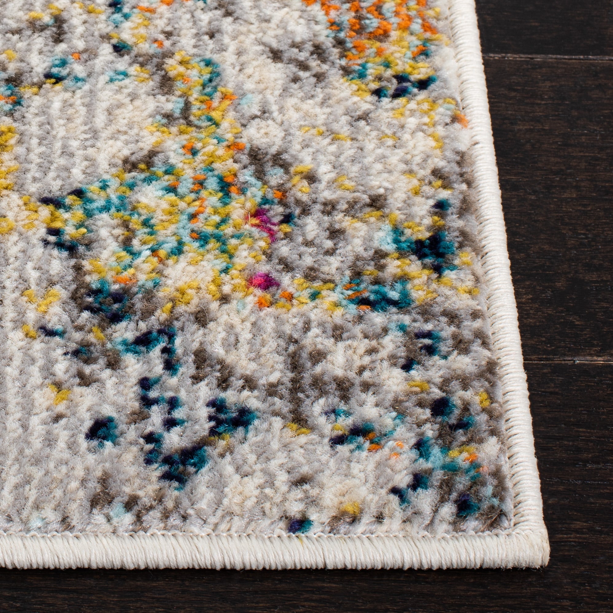Safavieh Madison 453F Grey/Gold 2 x 16 Runner rug in the Rugs ...