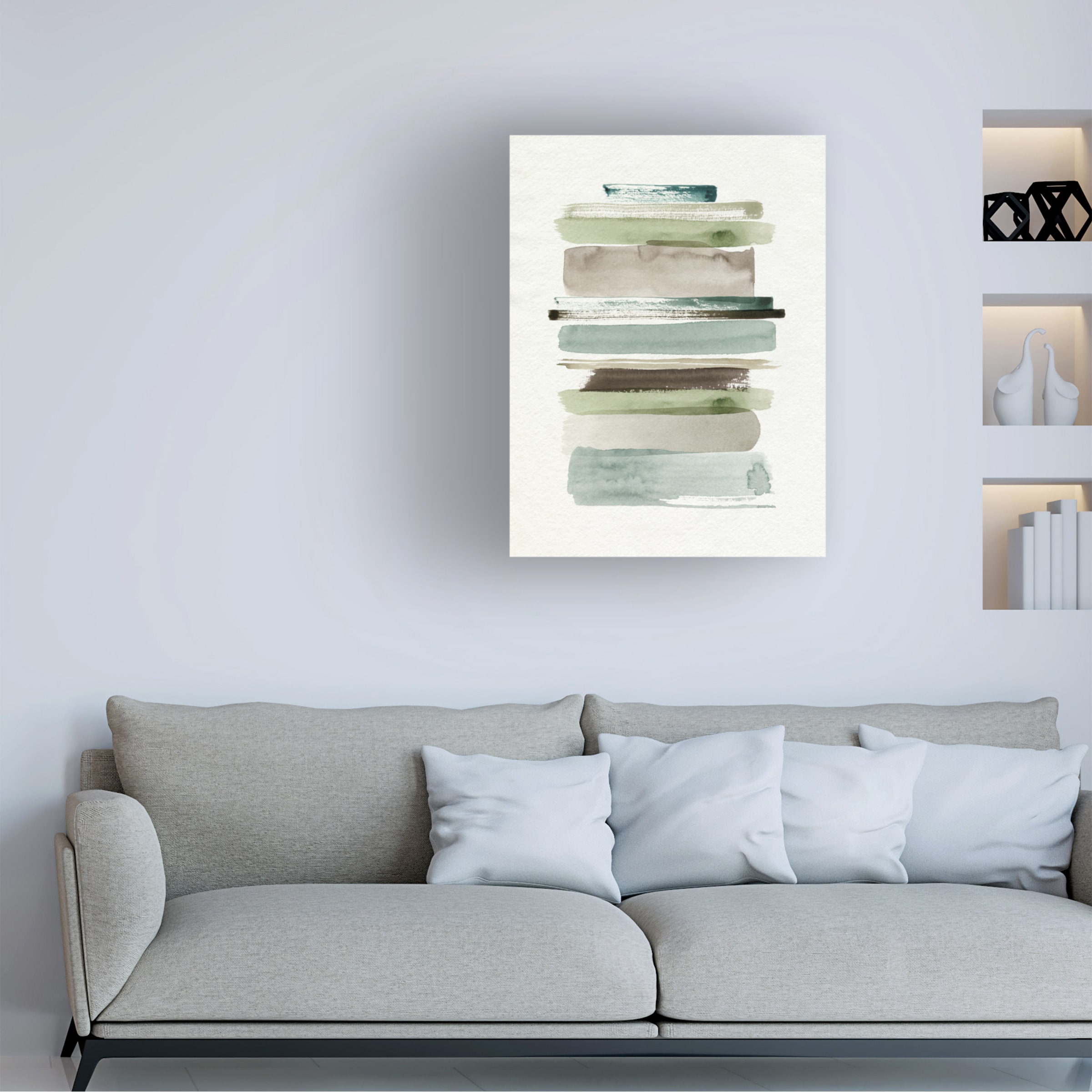 Trademark Fine Art Grace Popp Grass Stains II Canvas Art in the Wall ...