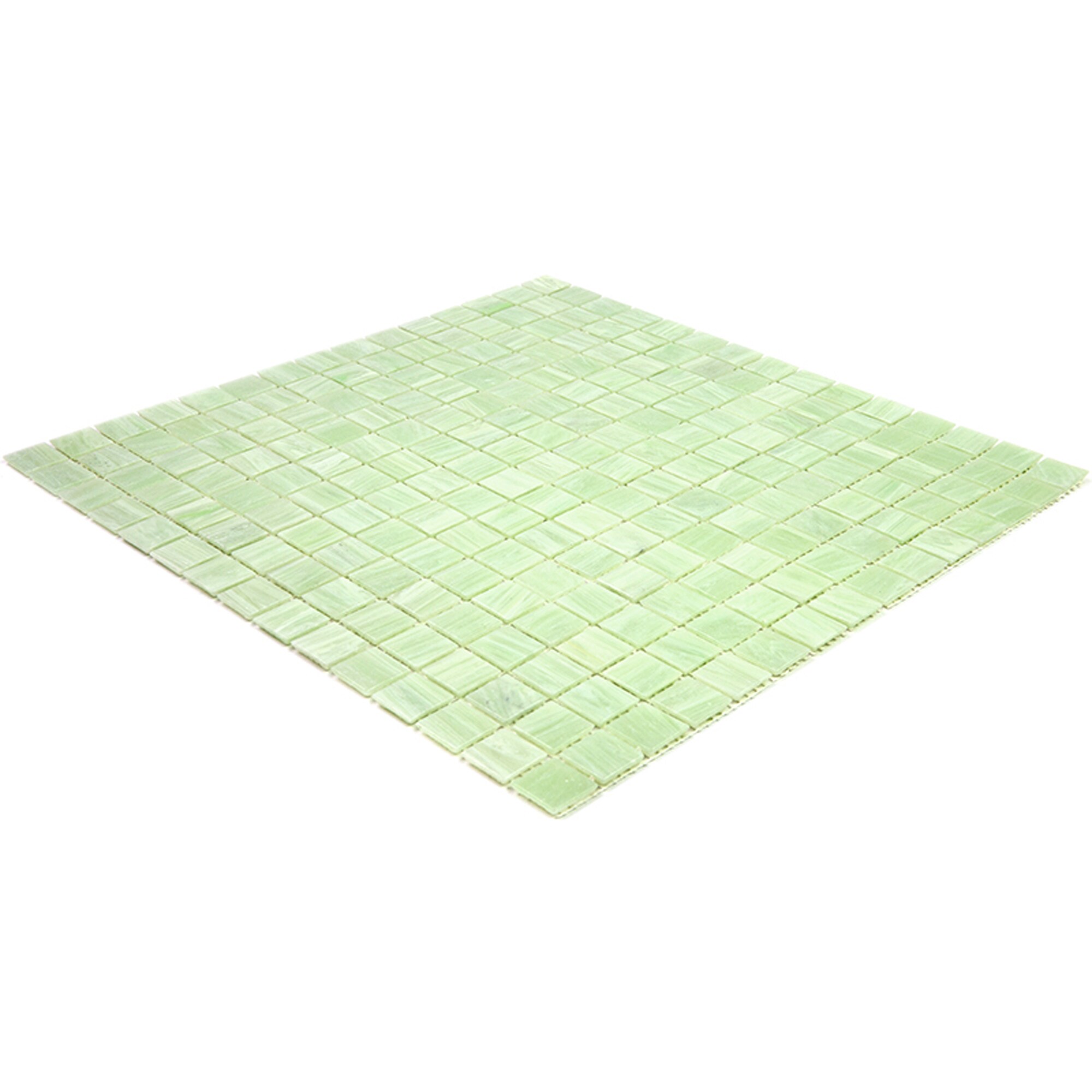 Apollo Tile Celestial Tea Green 12-in x 12-in Glossy Glass Uniform ...