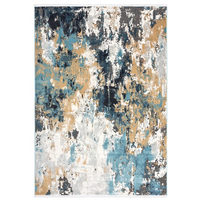 Abani Rugs 8 X 10 (ft) Grey Indoor/Outdoor Area Rug at Lowes.com Abani Rugs 8 X 10 (ft) Grey Indoor/Outdoor Area Rug at Lowes.com