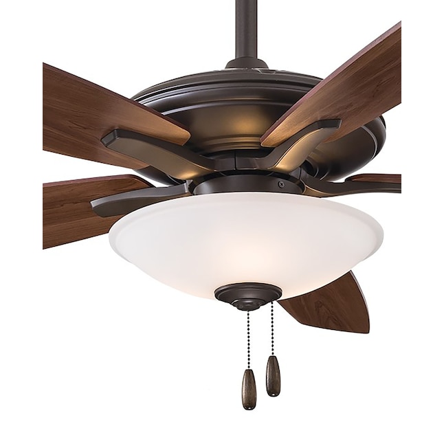 Minka Aire Mojo 52 In Oil Rubbed Bronze With Medium Maple Dark Walnut