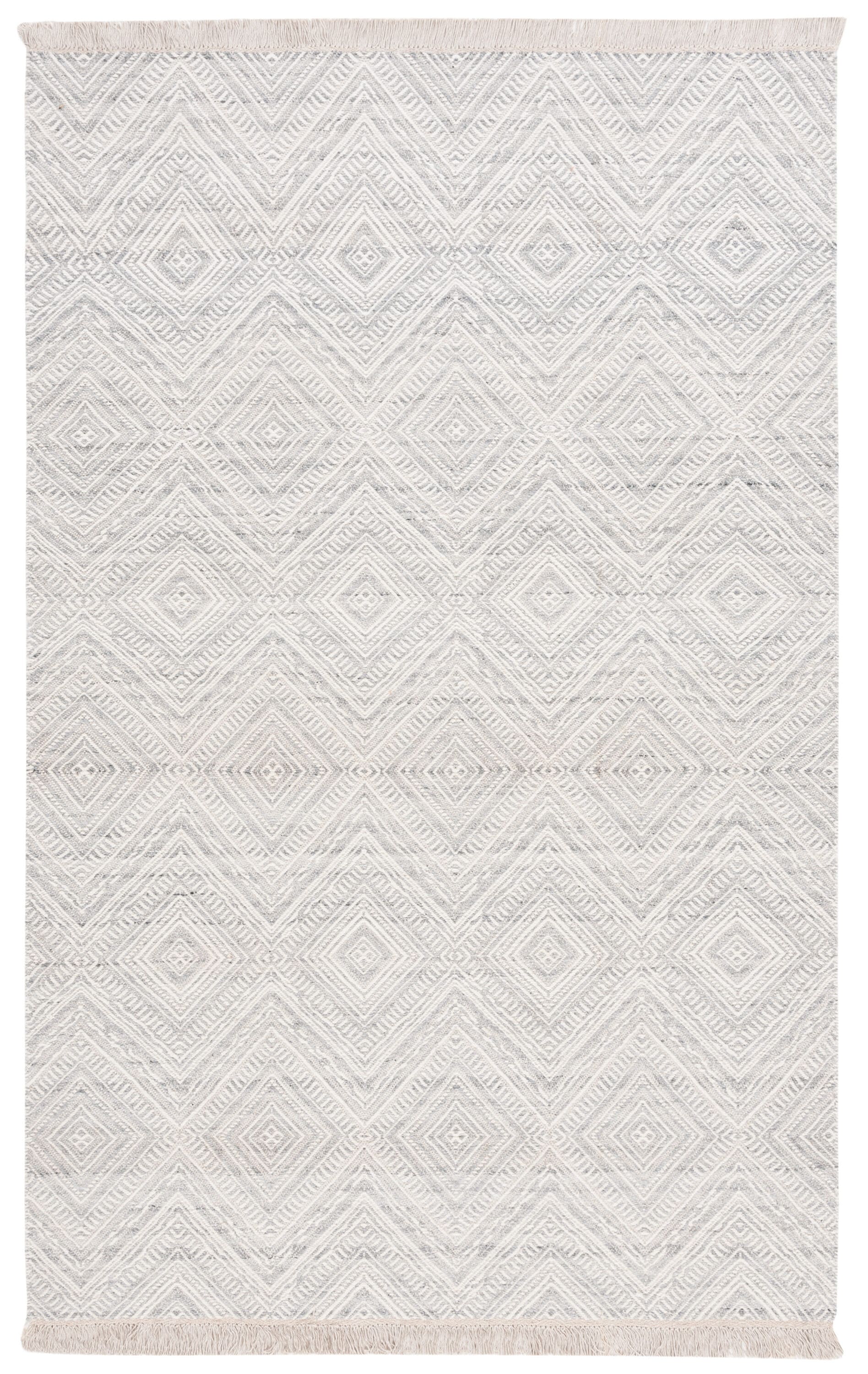 Safavieh Kilim 767 Light Gray/Ivory Bohemian 4Ft x 6Ft Small Rectangle ...