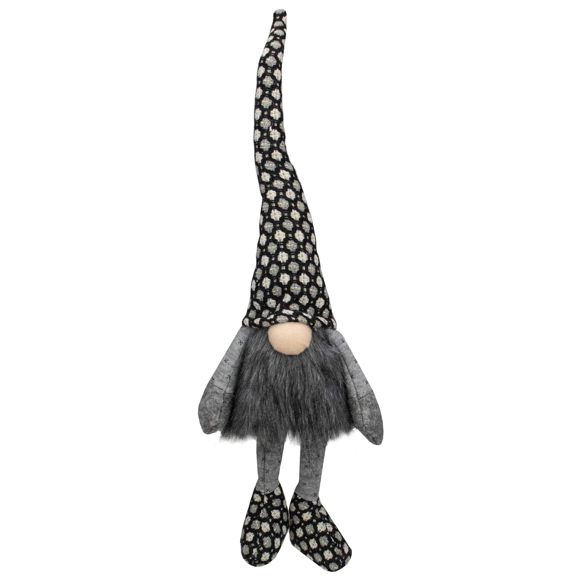 Northlight Sitting Gnome with Matching Hat and Shoes Christmas Figure ...