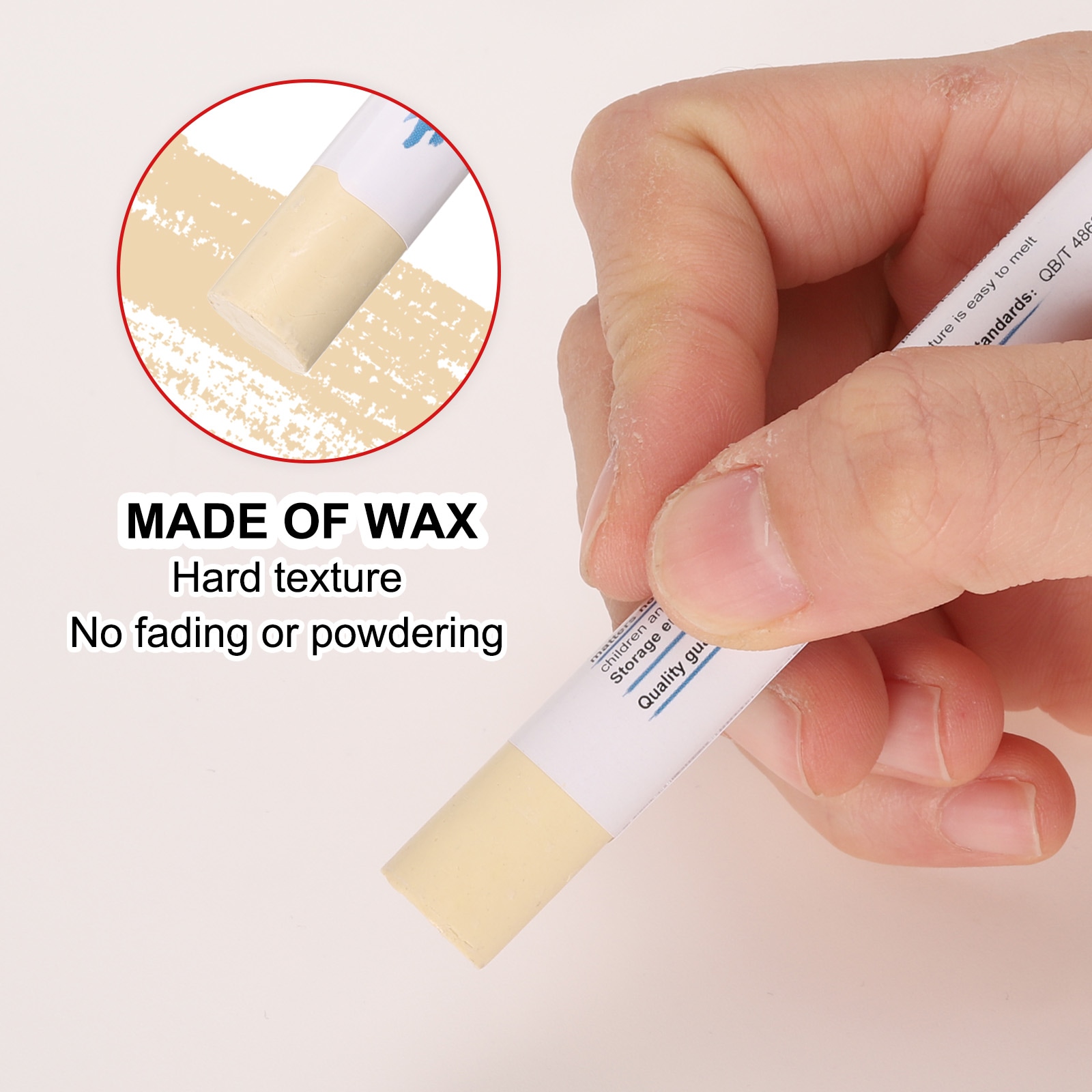 Harfington Wood Filler Sticks 6 Colors Wooden Wax Touch Up Furniture ...