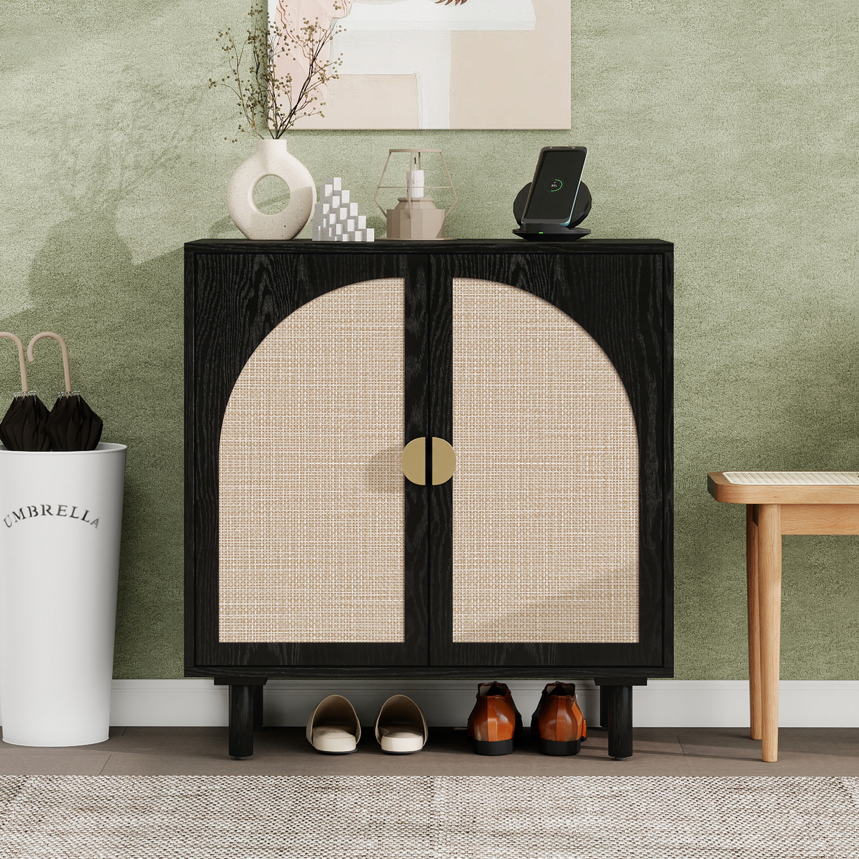 Tatayosi 2 Door Cabinet Suitable for Bedroom Living Room Study in the ...
