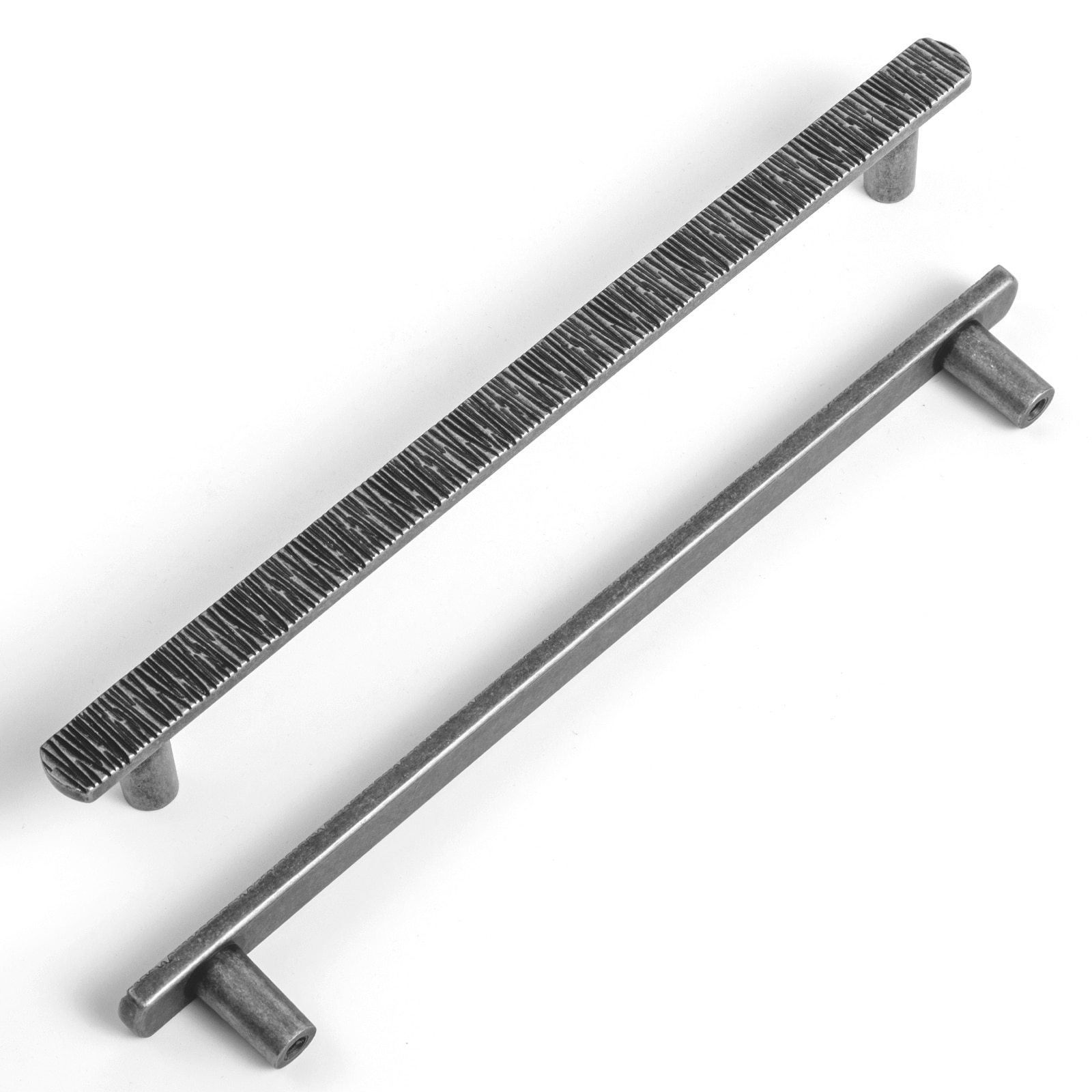 Miaokesen 7-9/16-in , 192mm Center to Center Antique Silver Novelty Bar ...