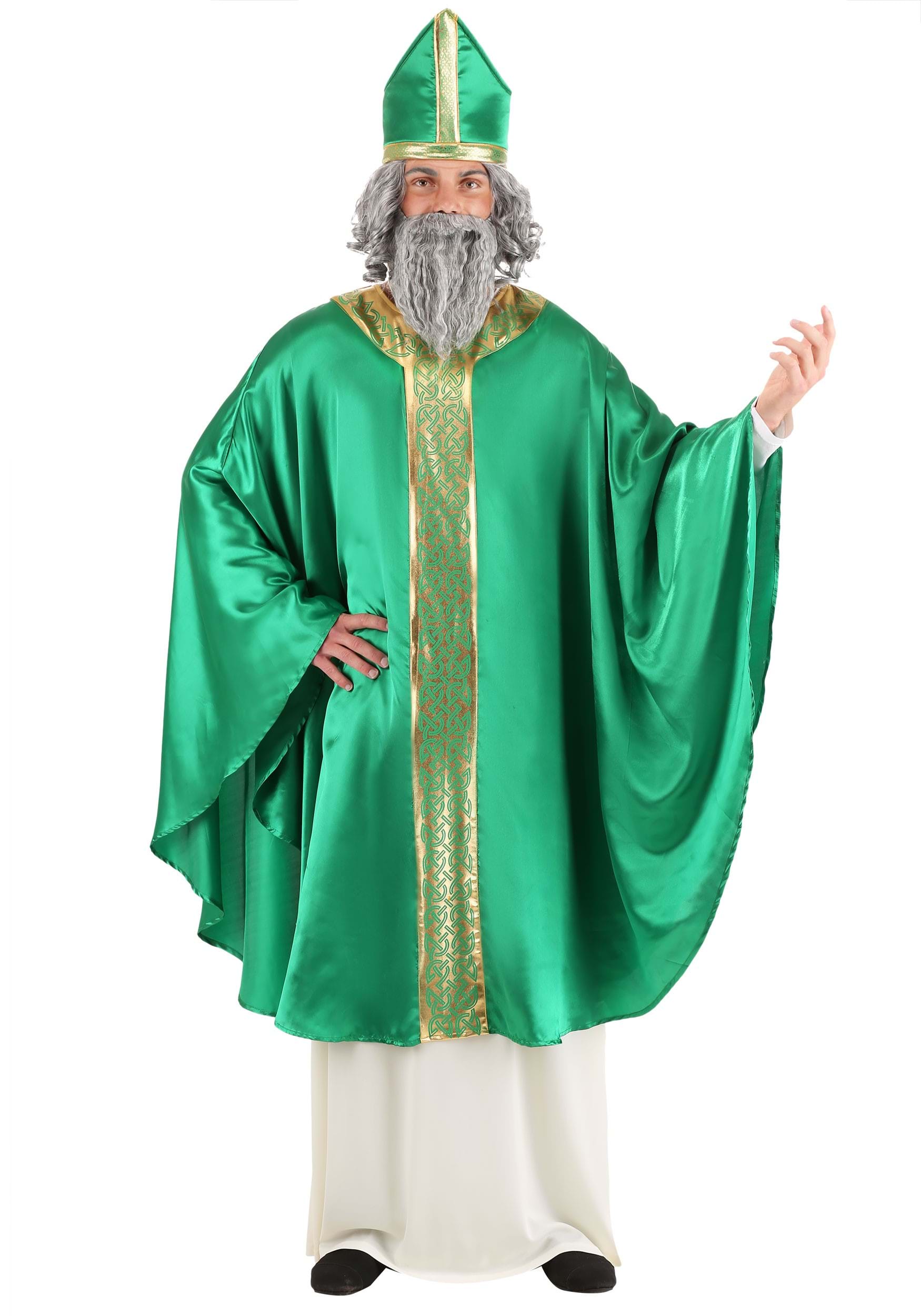 HalloweenCostumes.com FUN Costumes Saint Patrick Men's Costume Medium ...