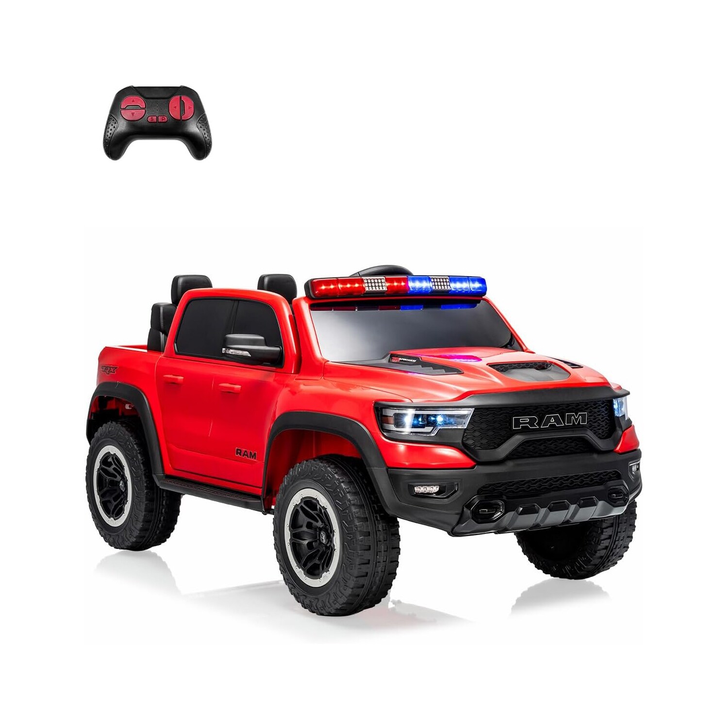Garvee Ride On Cars for Kids 12V Licensed RAM Electric Car w/Remote ...