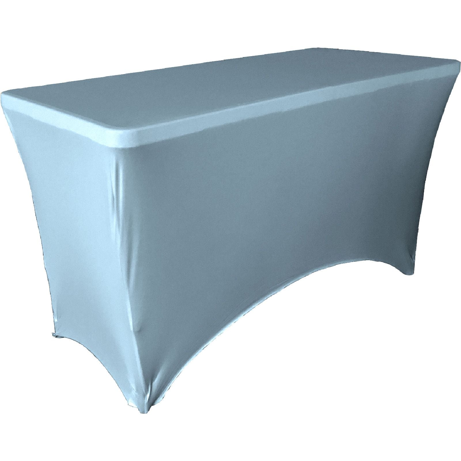 Slickblue Fitted Indoor and Outdoor Spandex Table Cover for 48 x 24 x ...