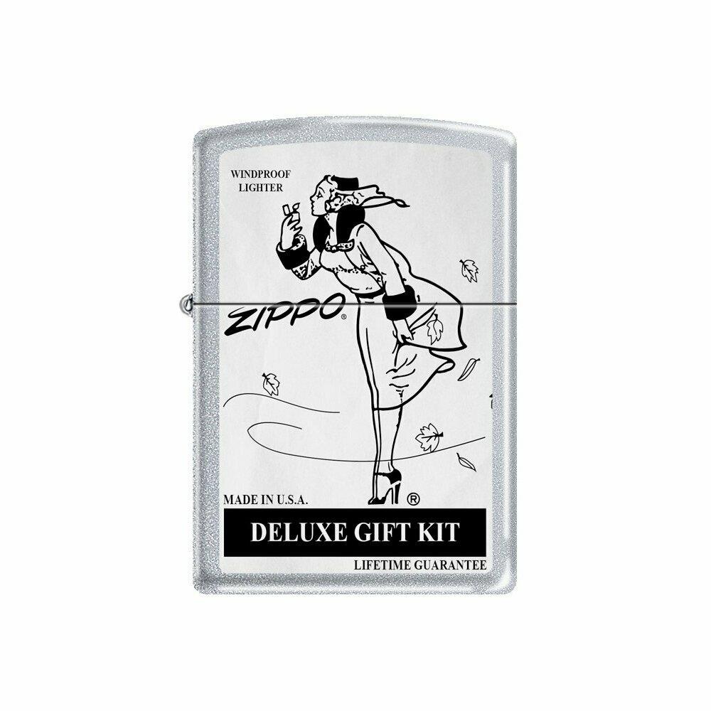 ZIPPO Zippo Manufacturing ZIP-207CI009789 2019 205 Satin-Windy Deluxe ...