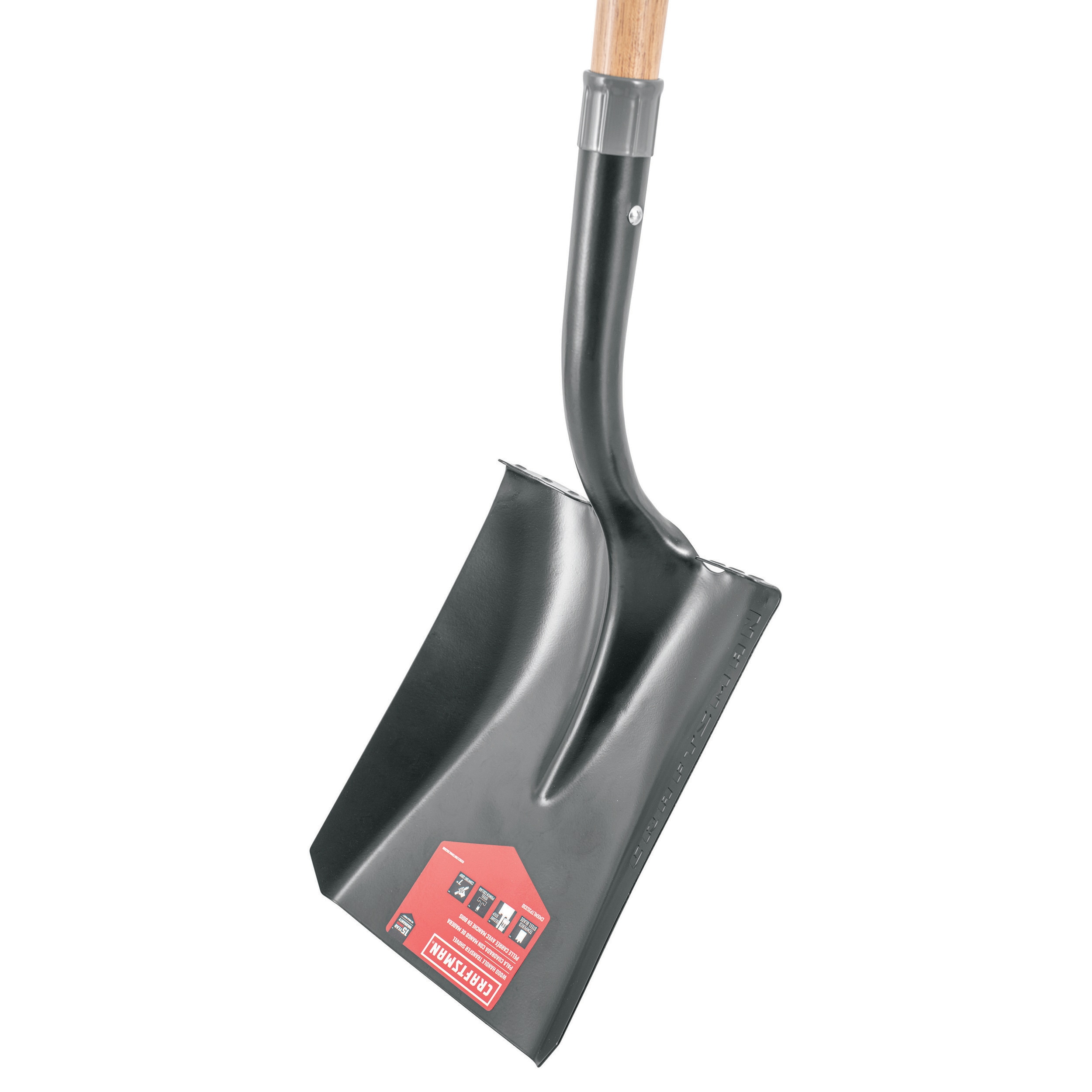 CRAFTSMAN 45-in Wood Handle Transfer Shovel CMXMLTP35330 at Lowes.com