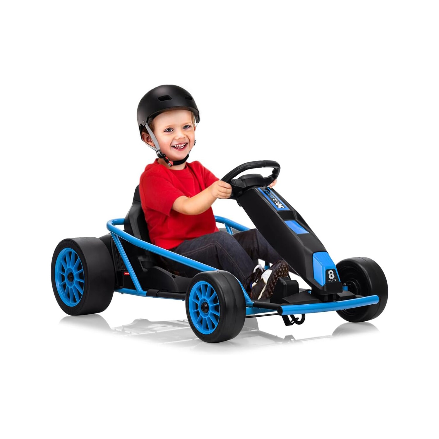 IdealHouse 24V 9Ah Kids Ride On Go Kart Toy High Speed 8.1MPH Drifting ...