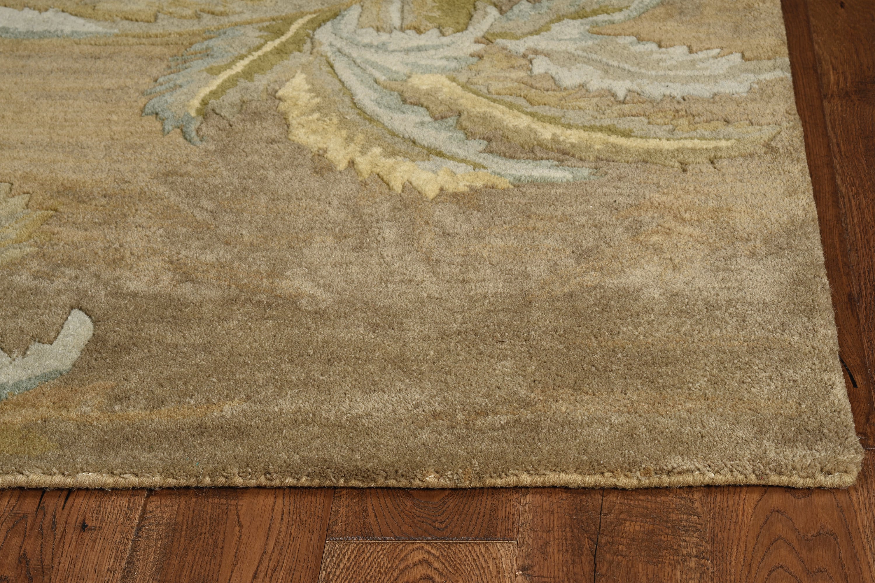 Everyday Woven Champlain 5 x 8 (ft) Tufted Wool Moss Rectangular Indoor ...