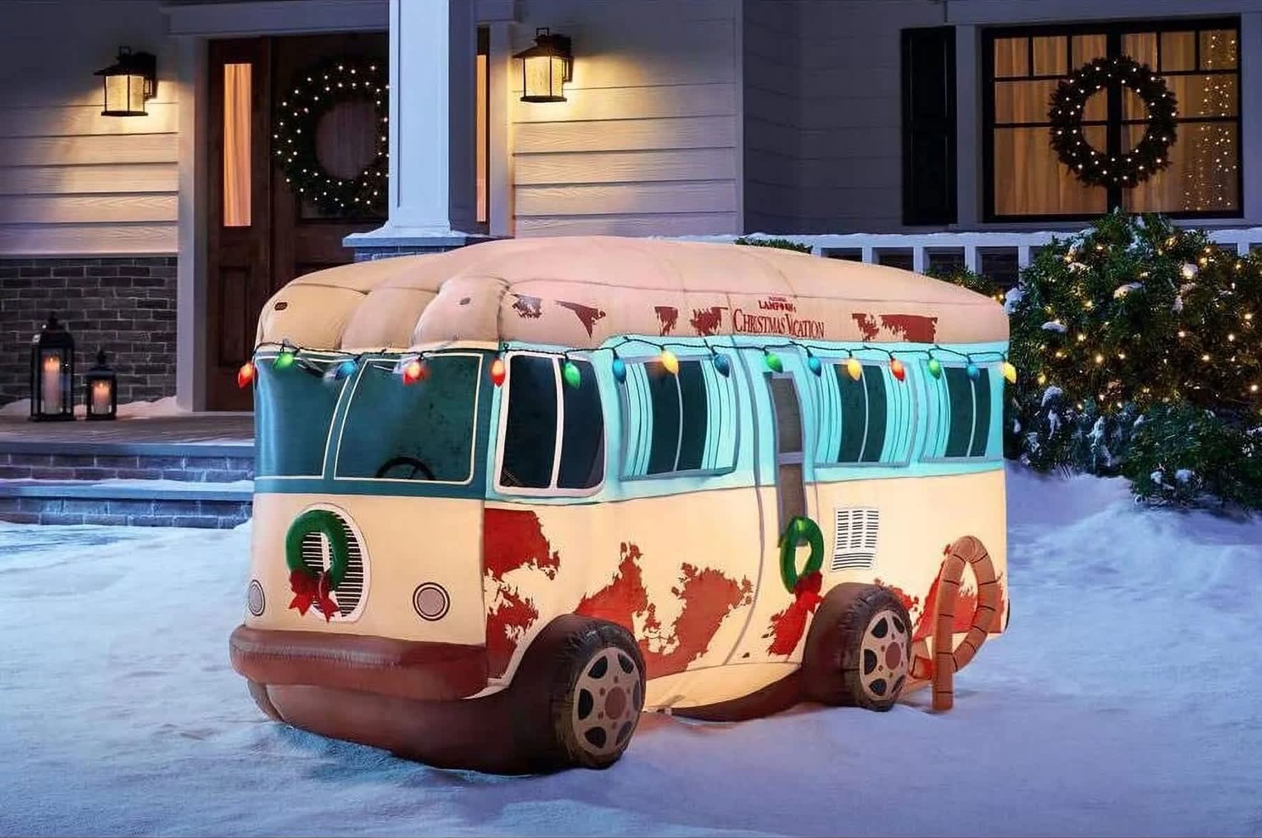Gemmy 7.5FT National Lampoon Christmas Vacation Uncle Eddie's RV ...