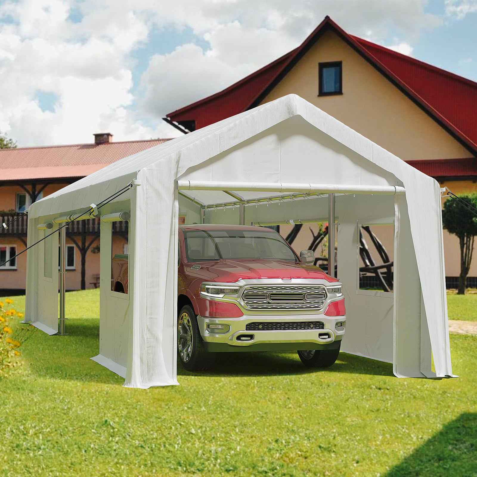 Enclosure Side Panels Included Carports at Lowes.com
