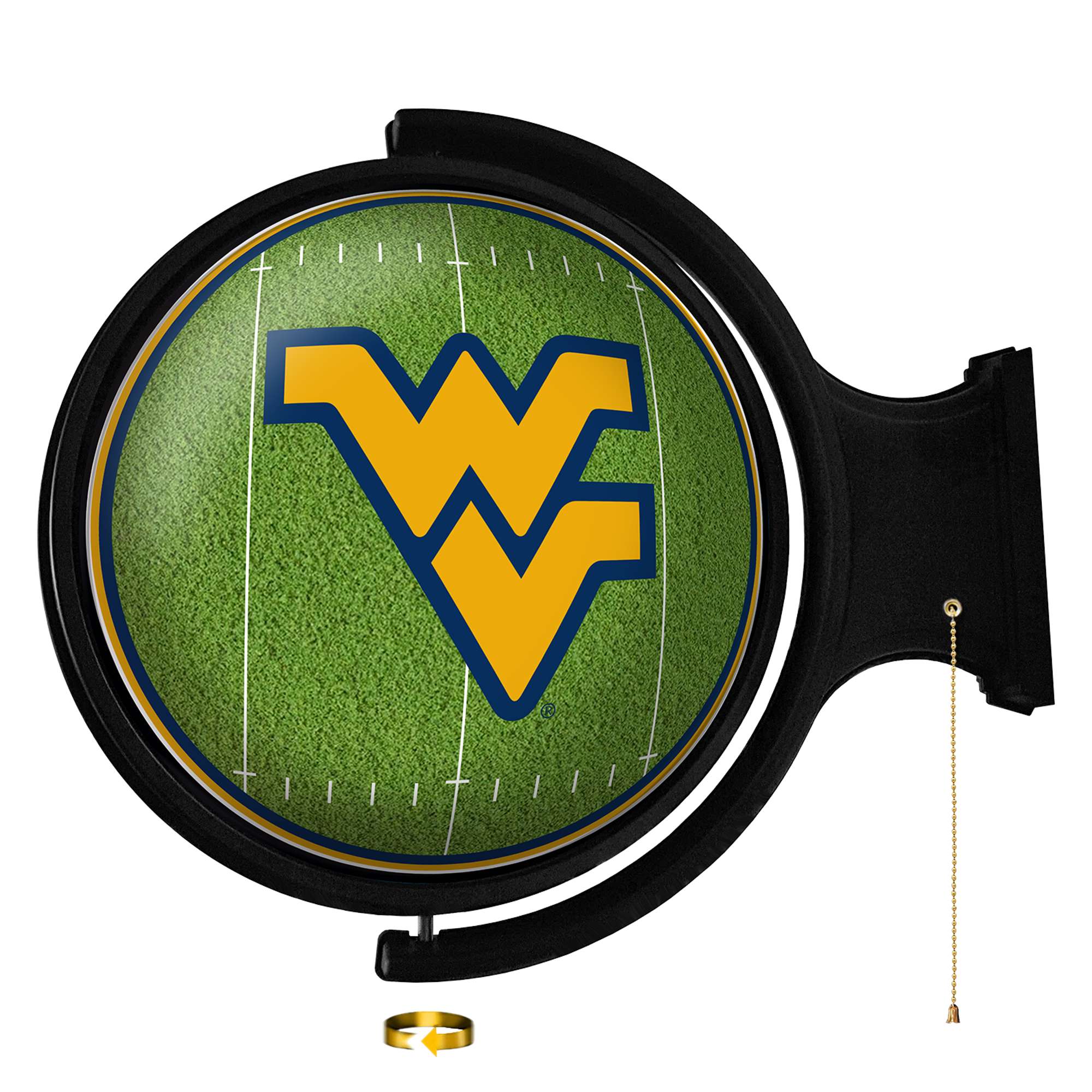 The Fan-Brand West Virginia Mountaineers Rotating Wall Lights 23-in ...