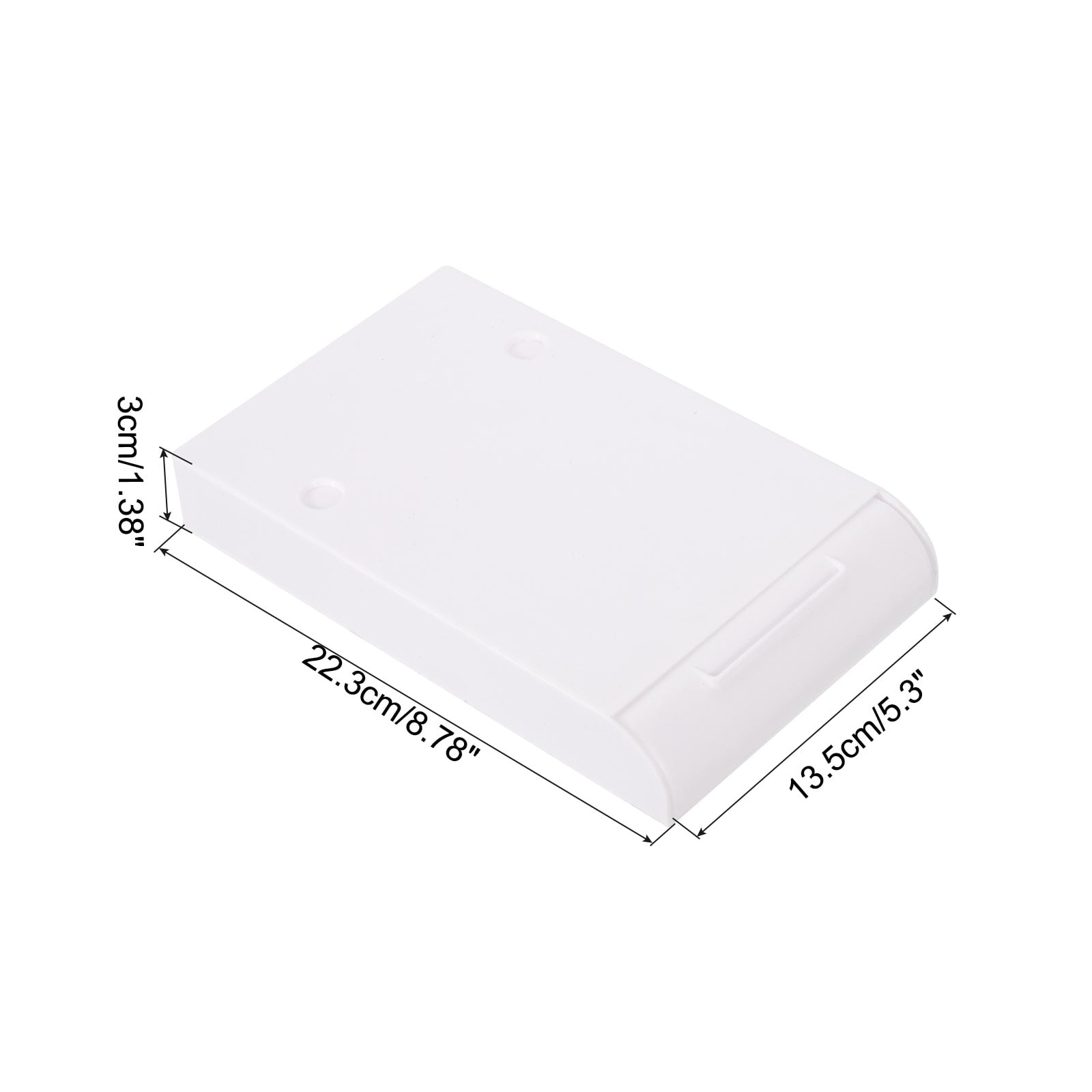 PATIKIL Under Table Drawer Slide Out Hidden Self-Adhesive Pencil Tray ...