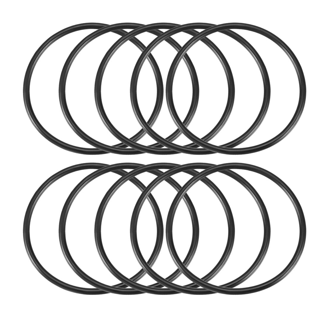 Unique Bargains Nitrile Rubber O-Rings 82mm OD 74mm ID 4mm Width Metric ...