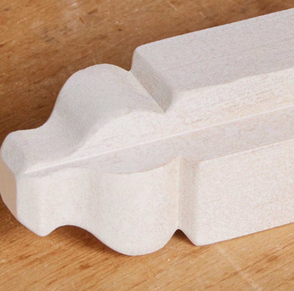 RELIABILT 6-1/2-in x 1-1/8-in Interior White MDF Colonial Outside ...