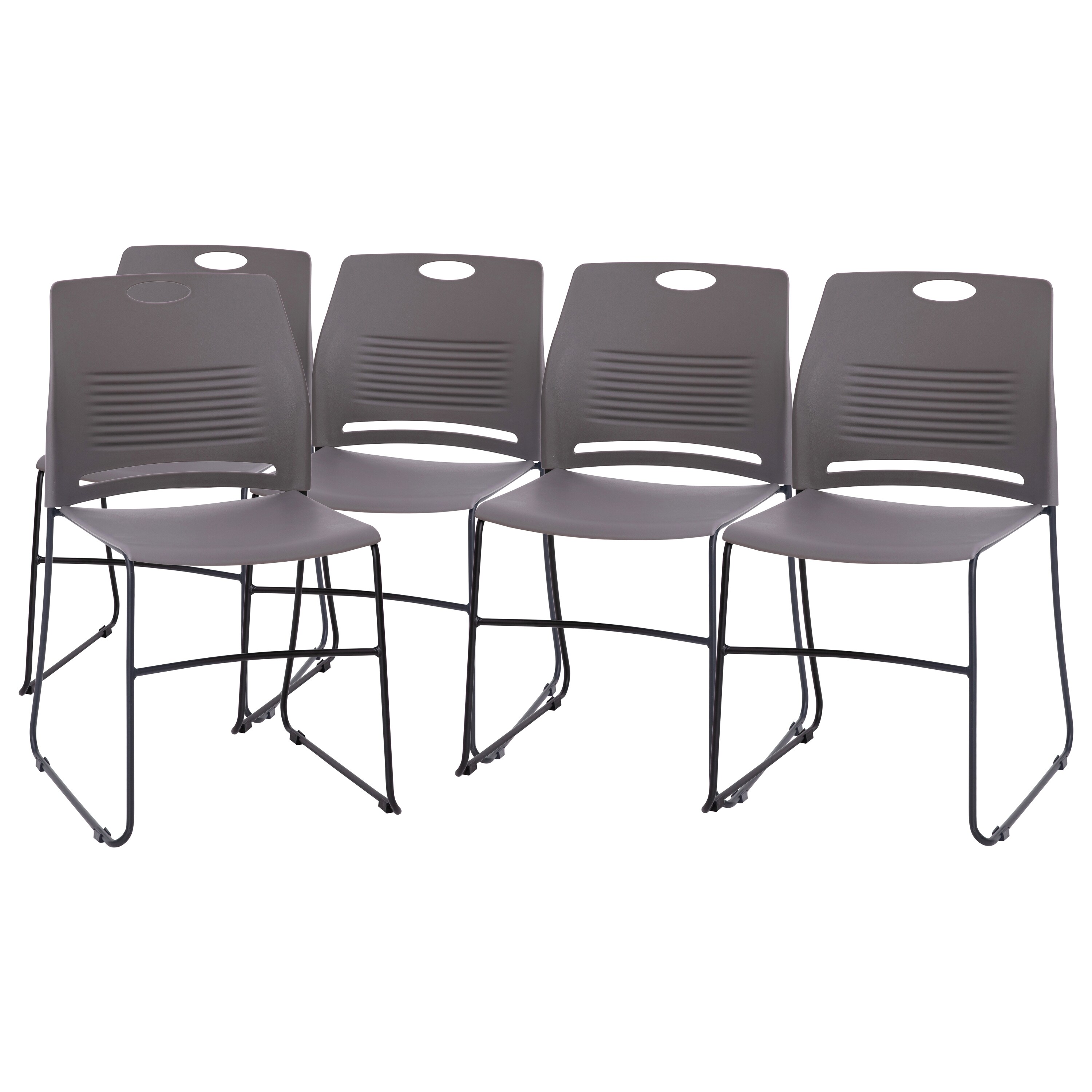 Flash Furniture HERCULES Series Set of 5 Commercial 660 lb Capacity ...
