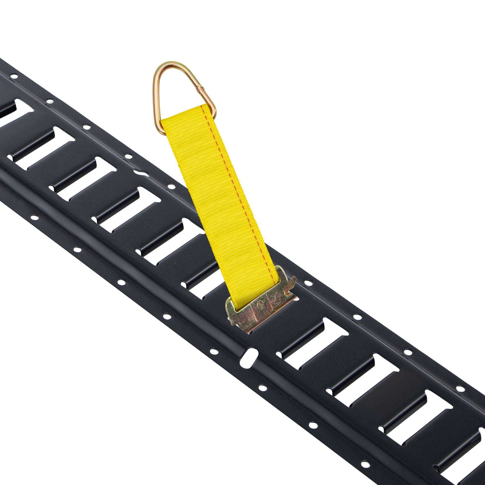 GIVIMO E-Track Tie-Down Rail Kit 30-Piece 5-ft Steel Rails 4-Pack 8 O ...