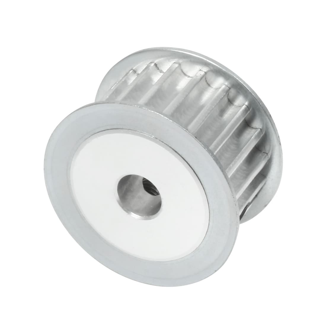 Unique Bargains Aluminum 20 Teeth 8mm Bore 5mm Pitch Timing Belt Pulley ...