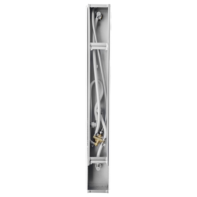Akdy Mirror Dual Head Shower Panel System With 4 Way Diverter At