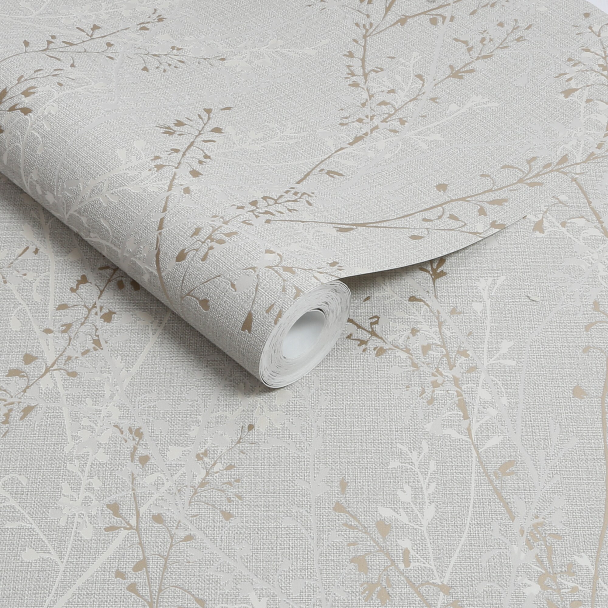 Boutique 56-sq ft Pearl Vinyl Abstract Unpasted Wallpaper in the ...