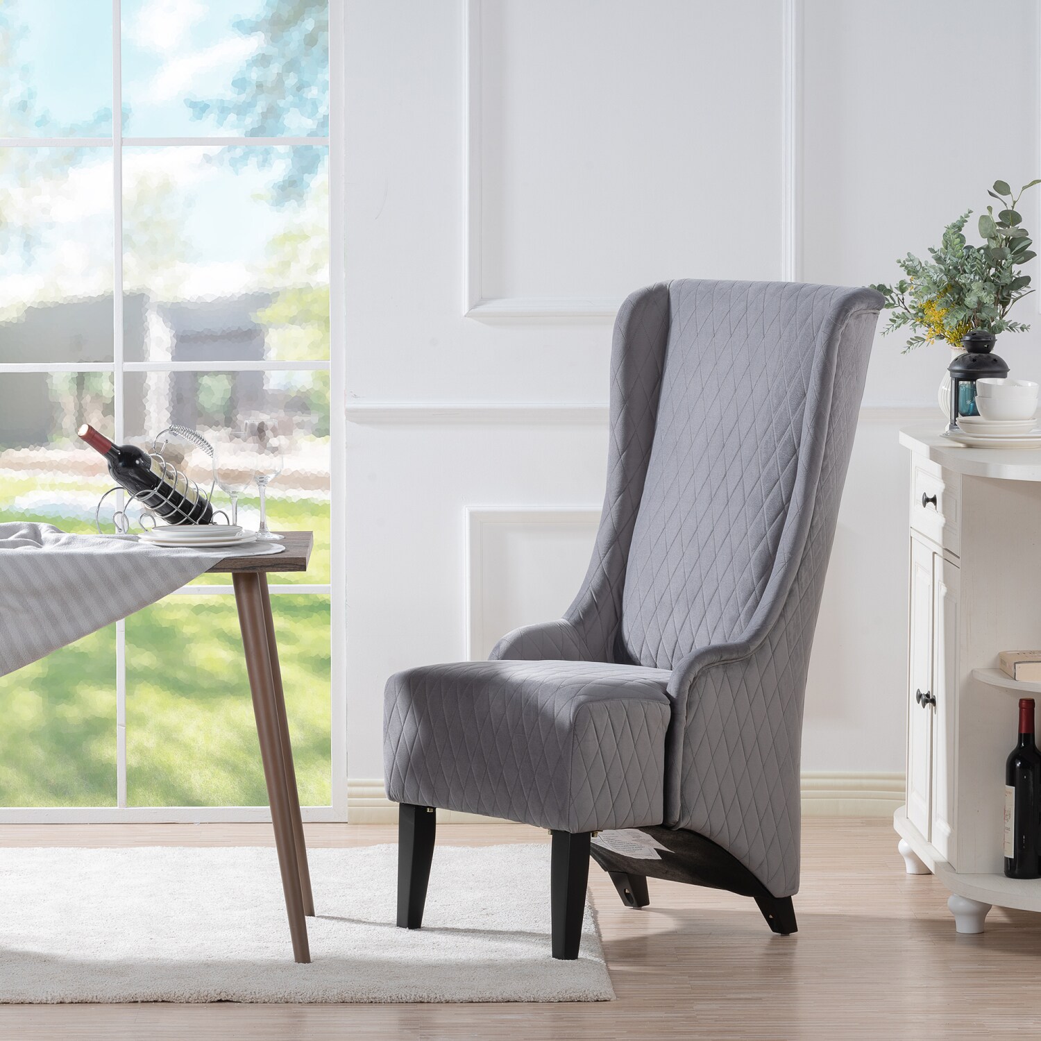 Streamdale Furniture Streamdale 23'' Wide Wing Back Chair Side Chair ...