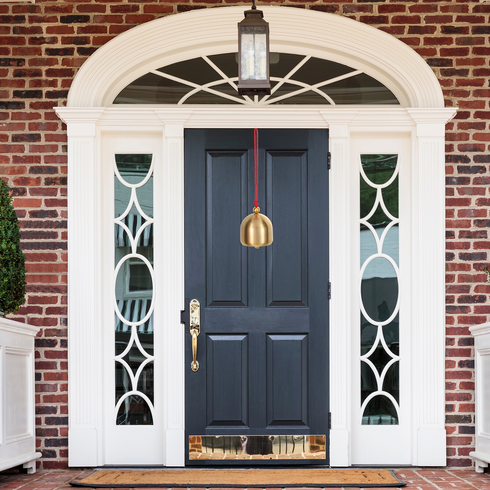 PATIKIL Small Bulk Hanging Bell 3 Pcs Chinese Feng Shui Bell Good Luck ...