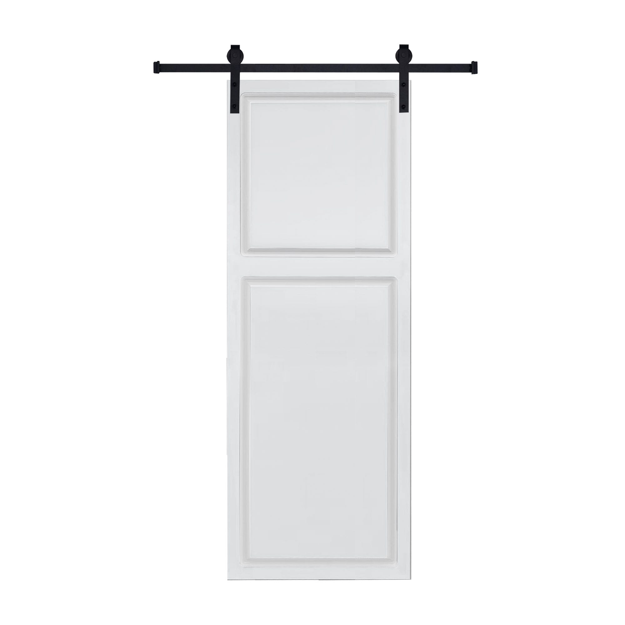 LOVMOR 2-Panel Cottage style door 0.75 inch thick 12 inch x 80 inch MDF ...