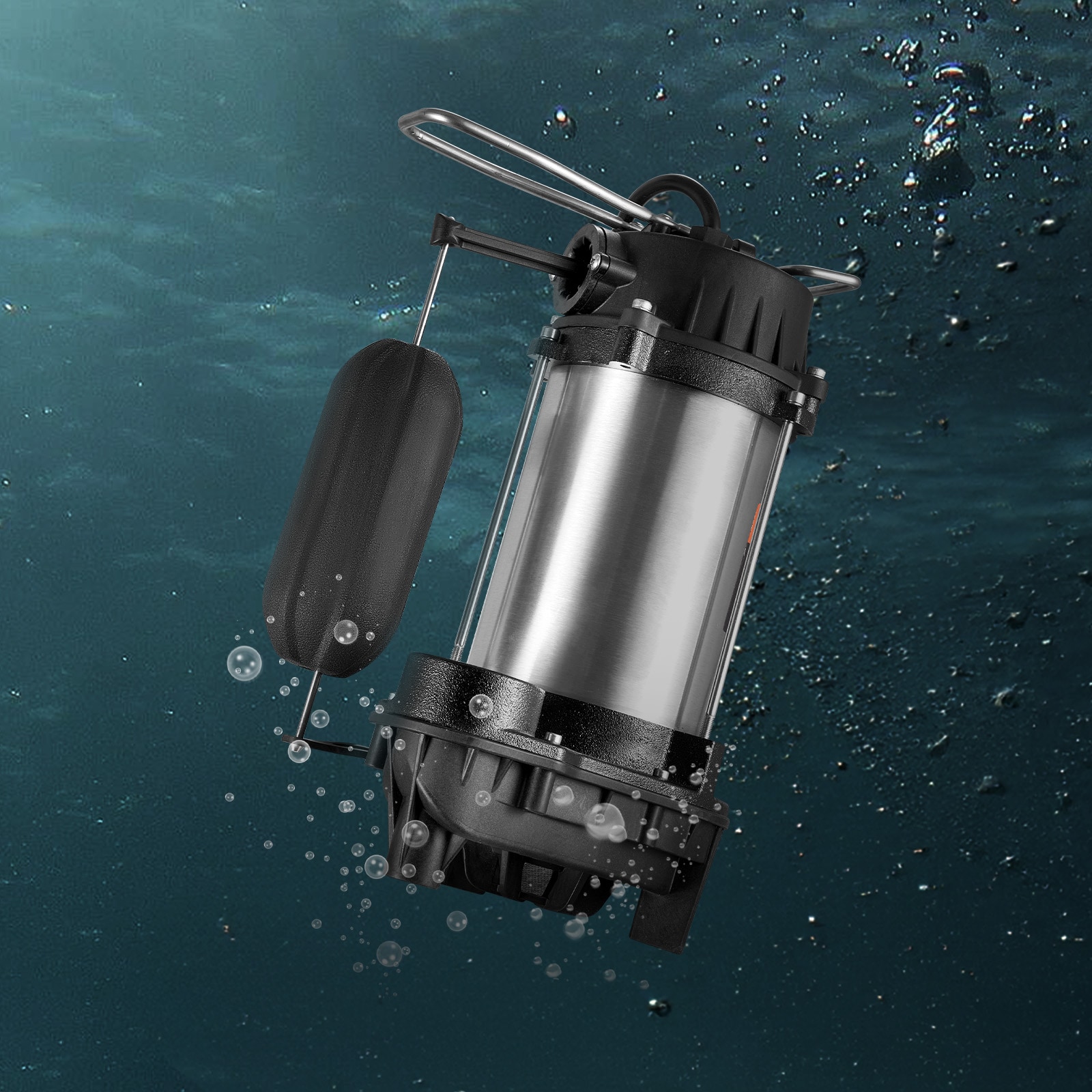 SVOPES 3/4-HP 5000-Gallon Stainless steel Submersible sump pump in the ...