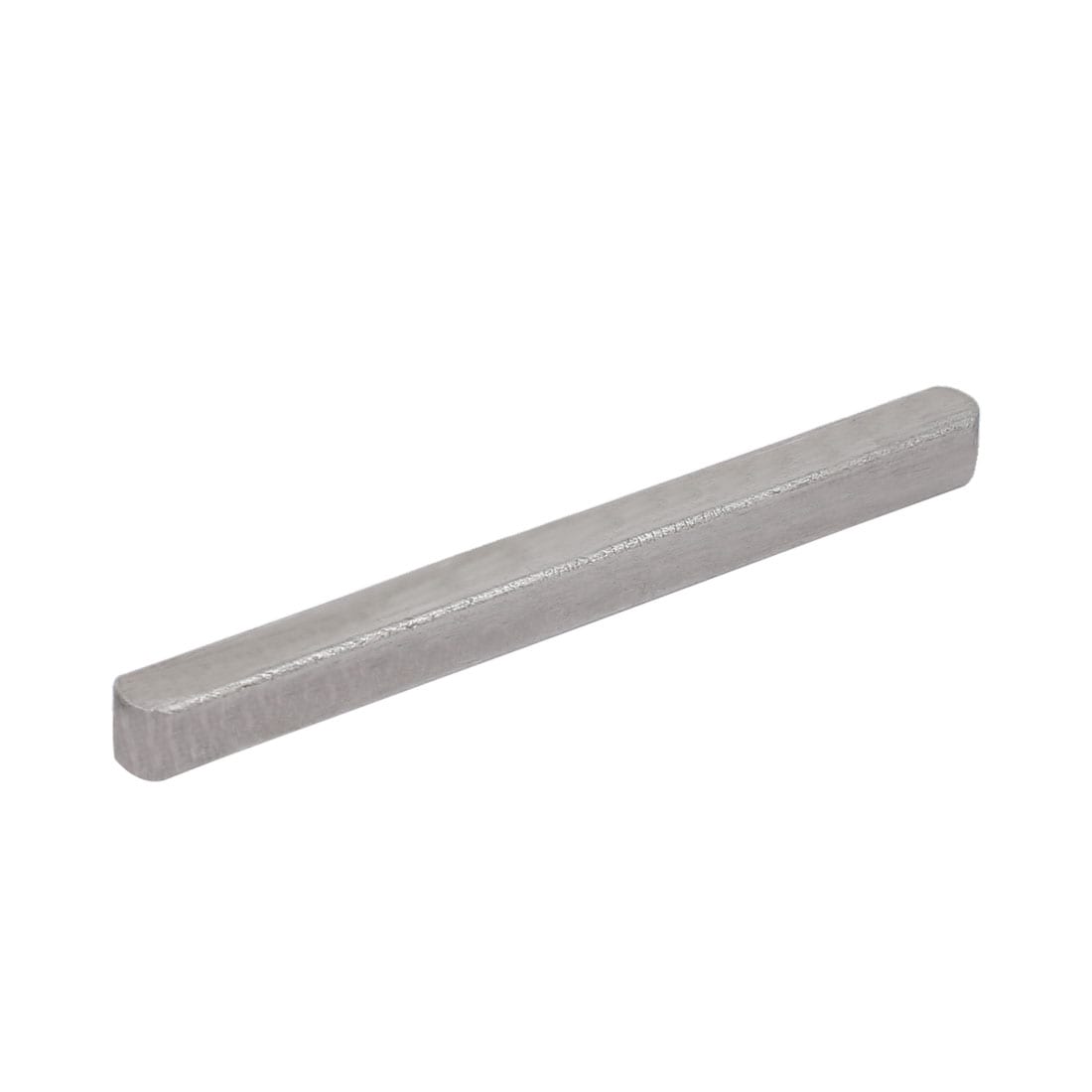Unique Bargains 60mmx5mmx5mm Carbon Steel Straight Key Stock Keystock ...
