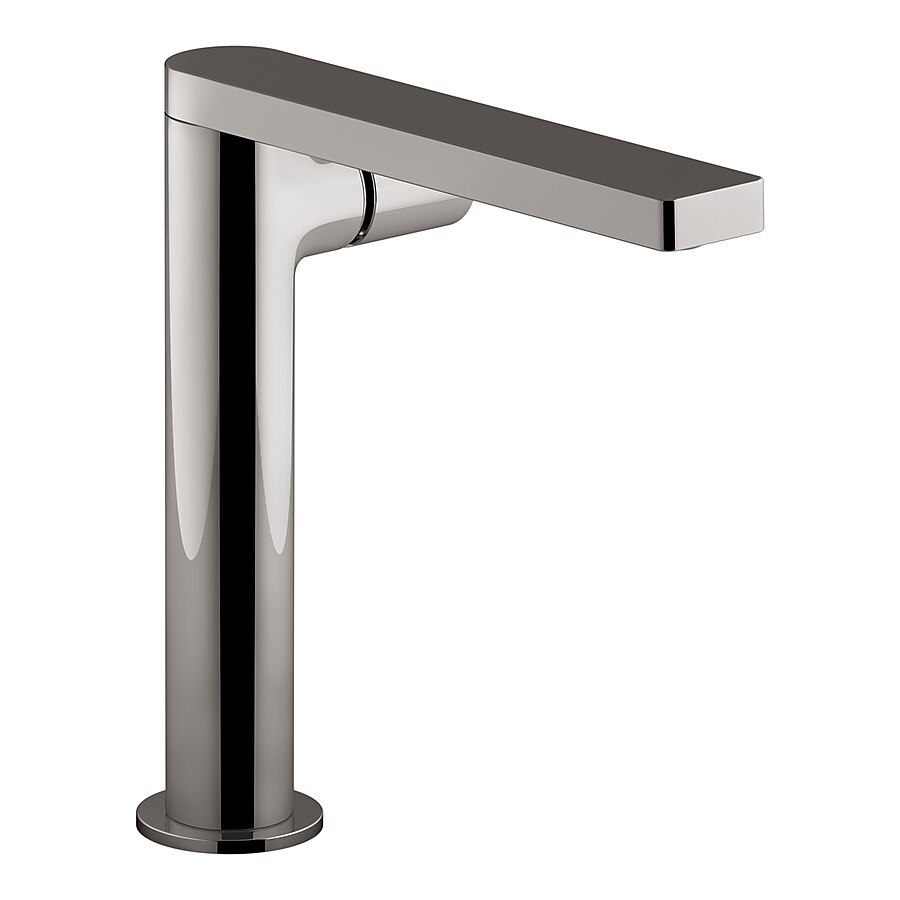 Kohler Composed Vibrant Titanium Single Hole 1 Handle Bathroom Sink