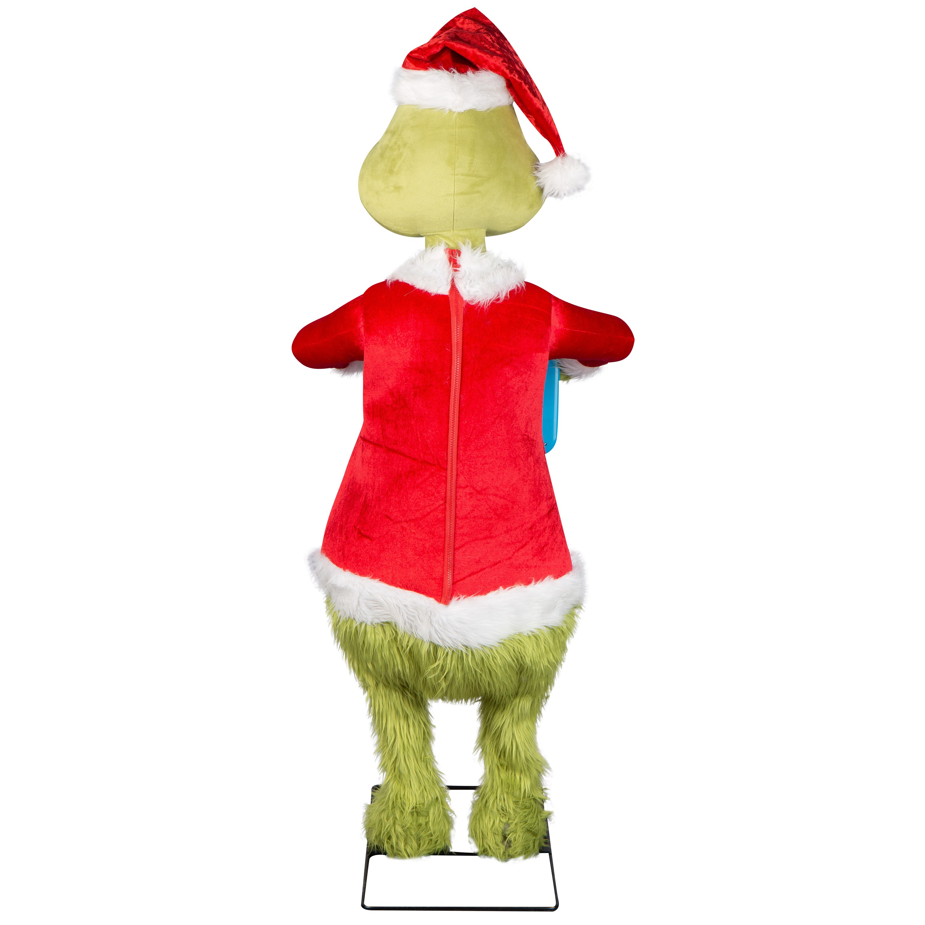 Grinch 4-ft Dr. Seuss The Grinch with Heart Musical Animatronic in the ...