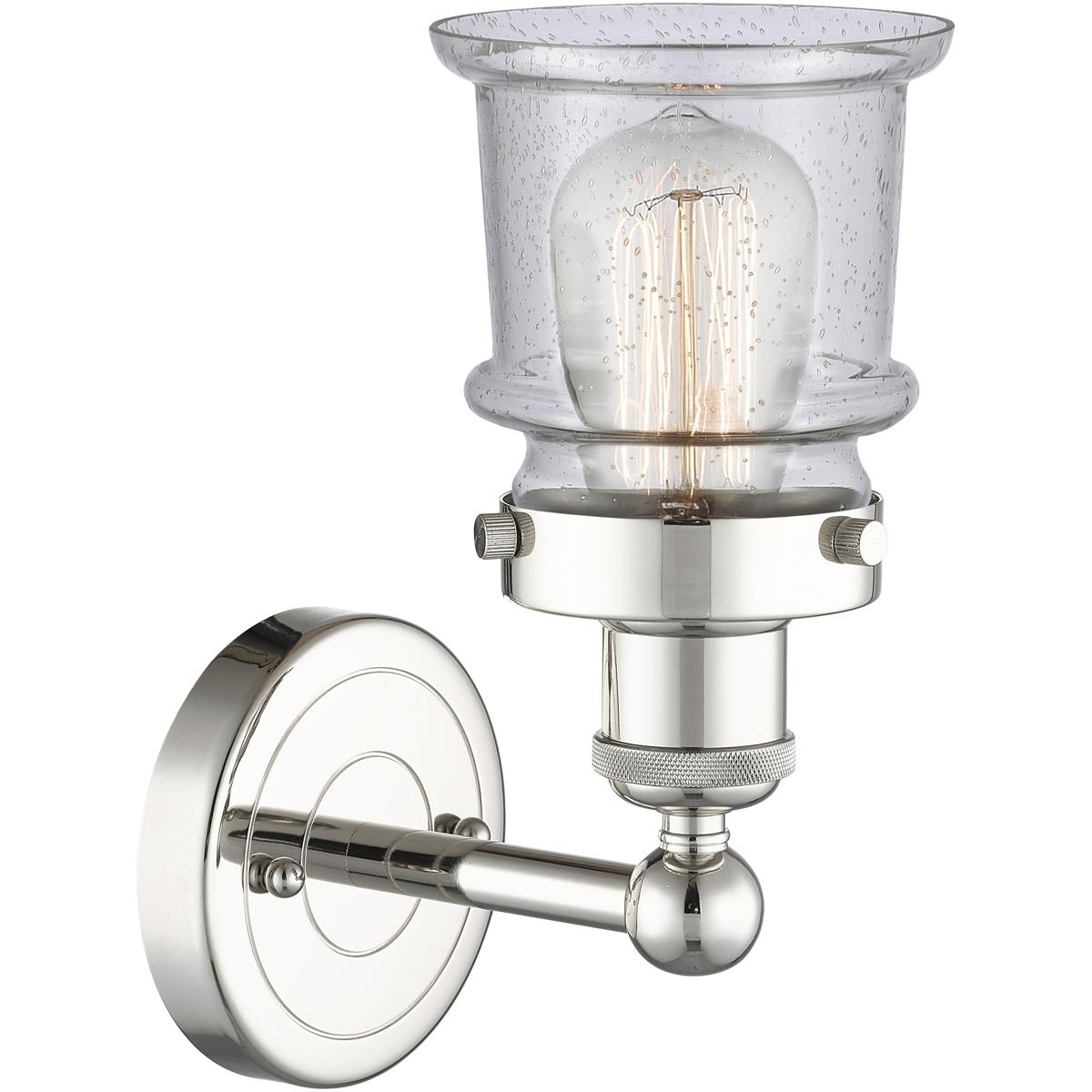 Innovations Lighting 616-1W-PN-G184S Canton Wall Sconce Polished Nickel ...