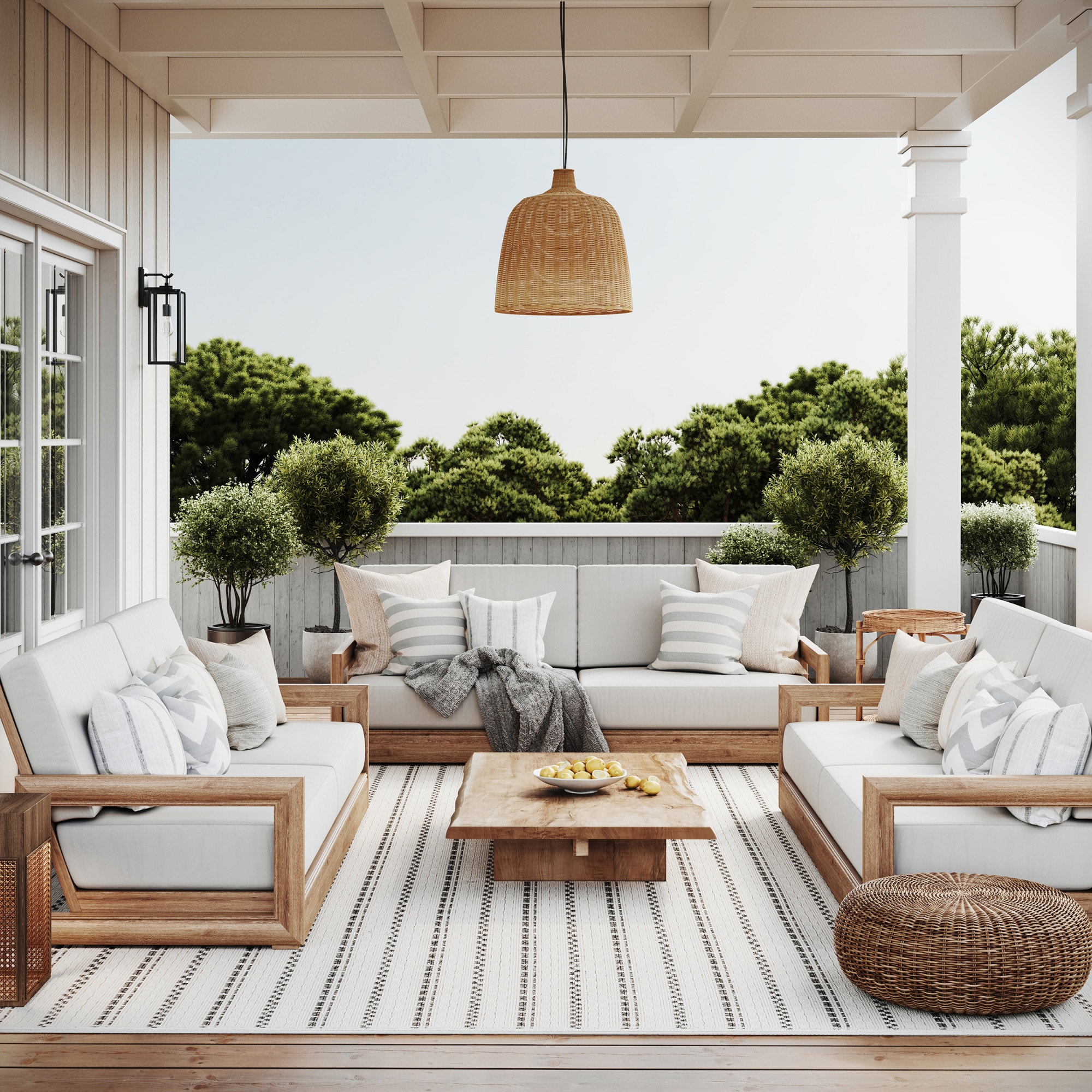 nuLOOM Haylo Geometric Indoor/Outdoor Area Rug in the Rugs department ...